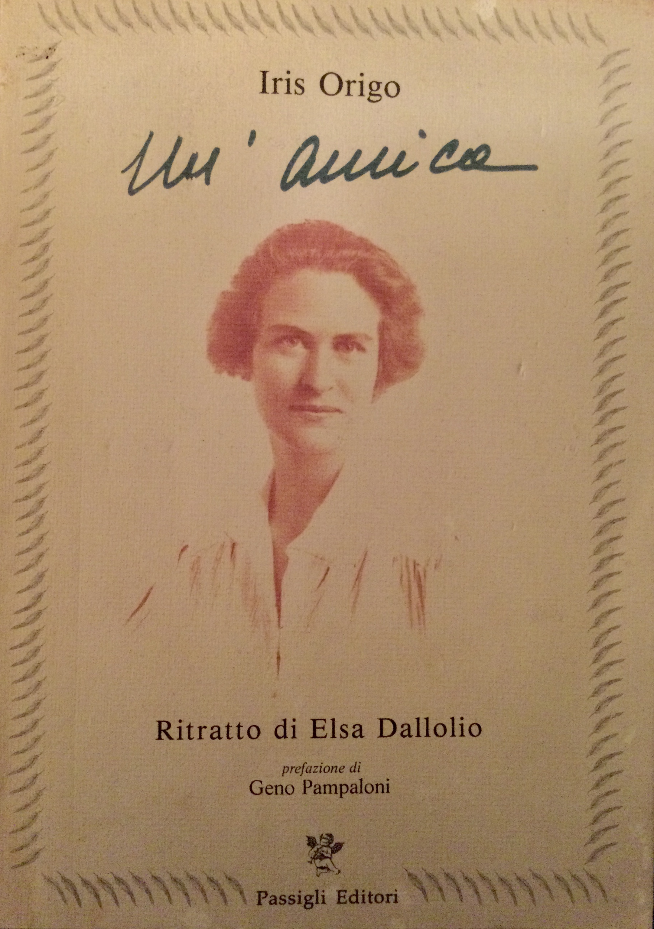 Un’amica by Iris Origo | Goodreads