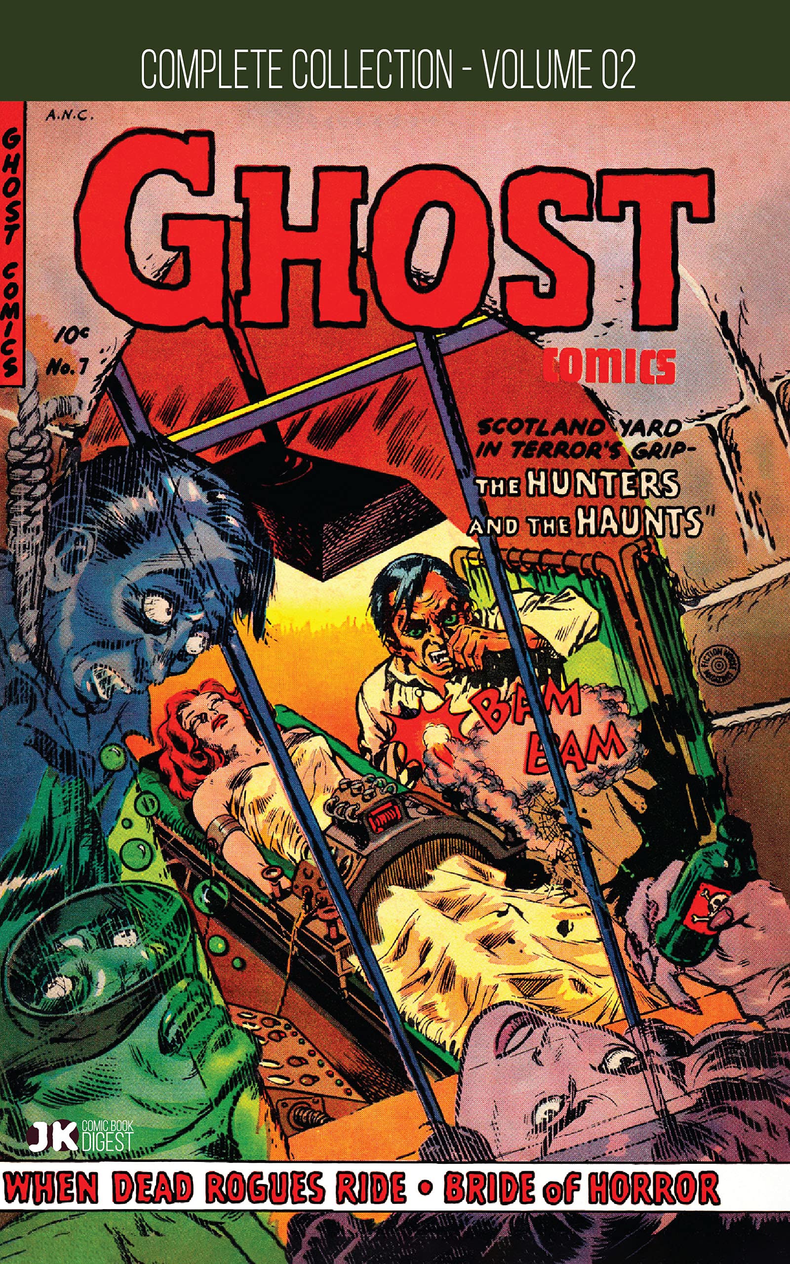 Ghost Comics Complete Collection Volume 2: Golden Age Horror Comic Book ...