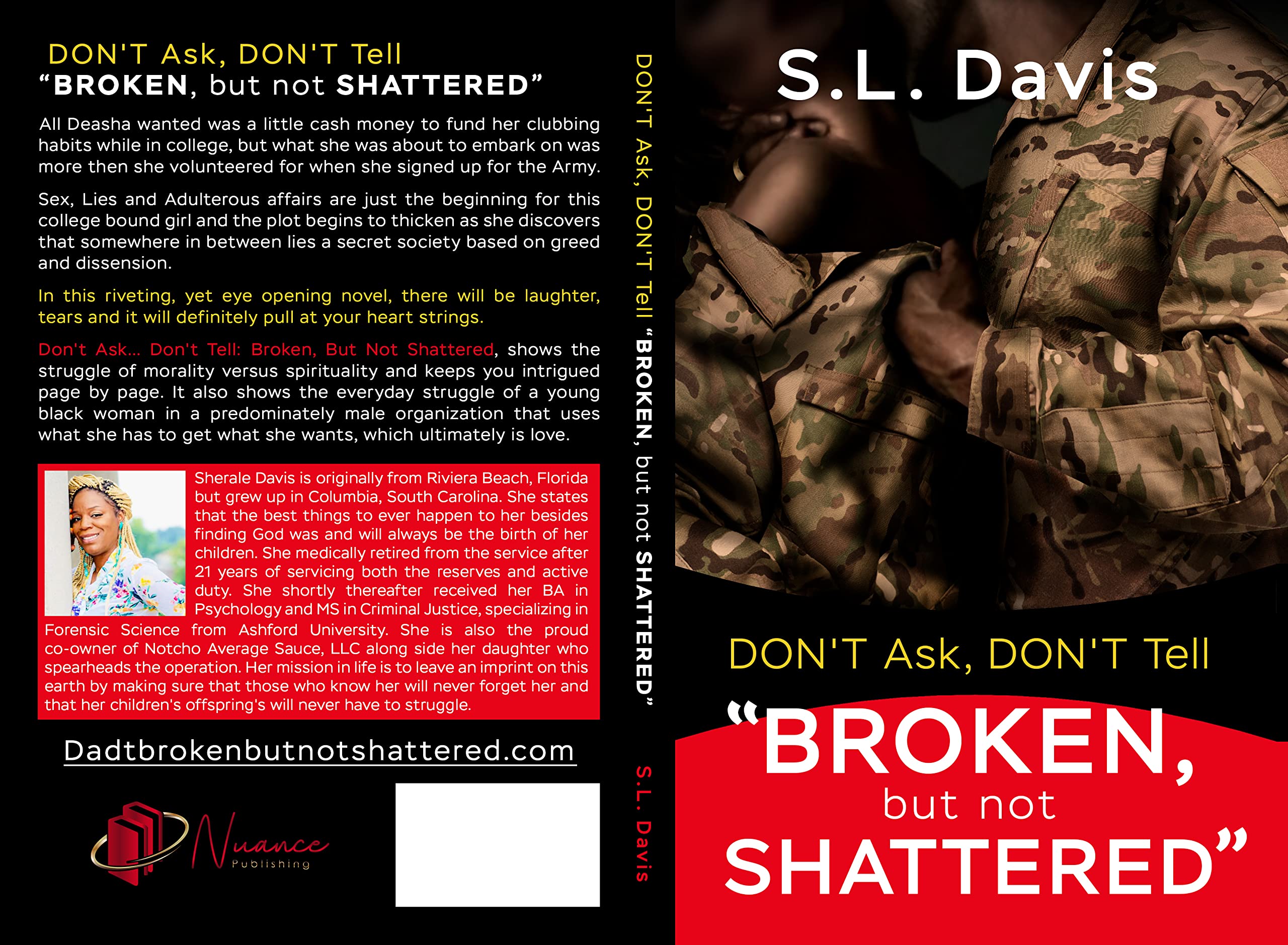 Don't Ask, Don't Tell: Broken but Not Shattered by S.L. Davis | Goodreads