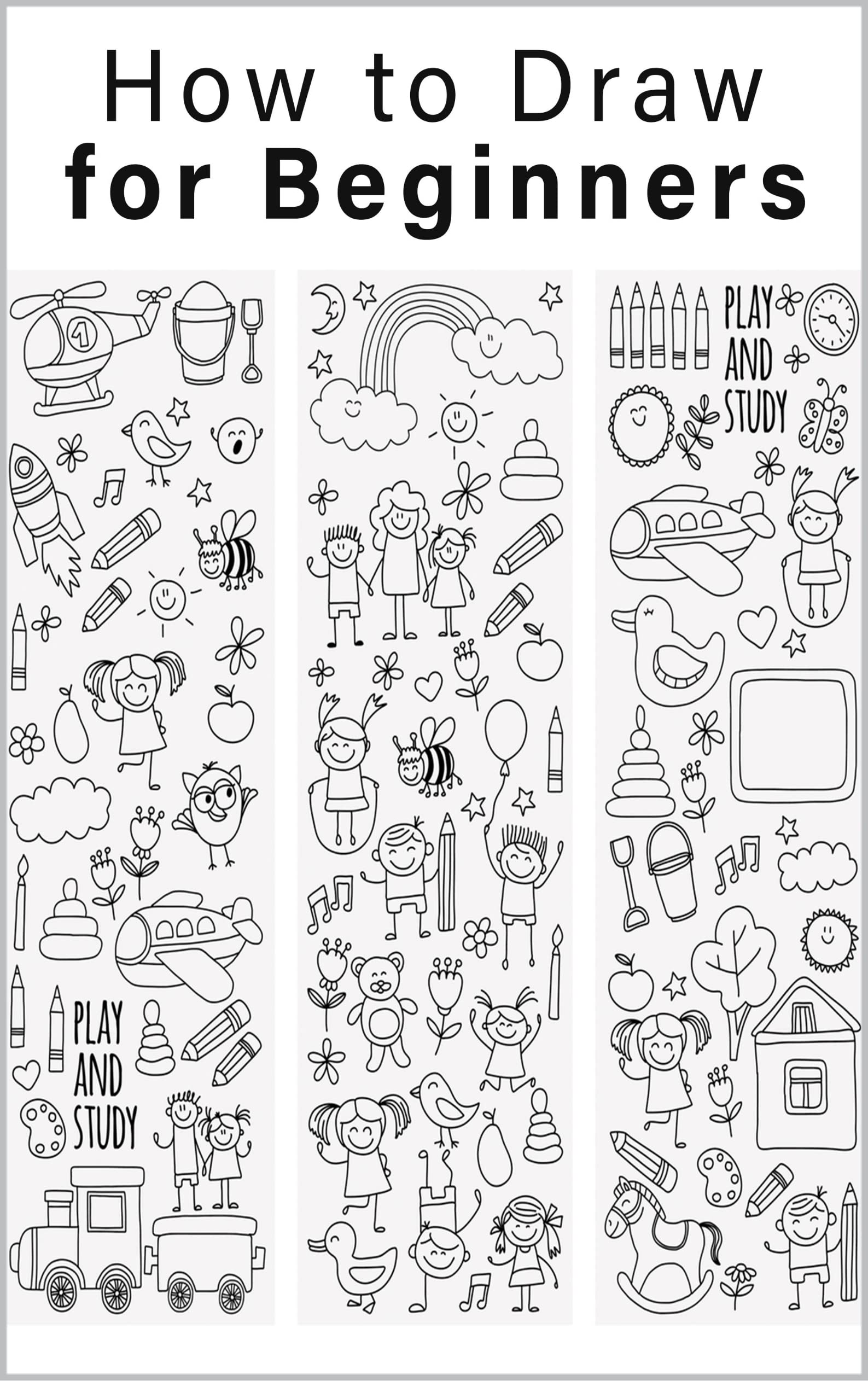 How to Draw for Beginners: How to Draw for Adults Beginners, How to ...