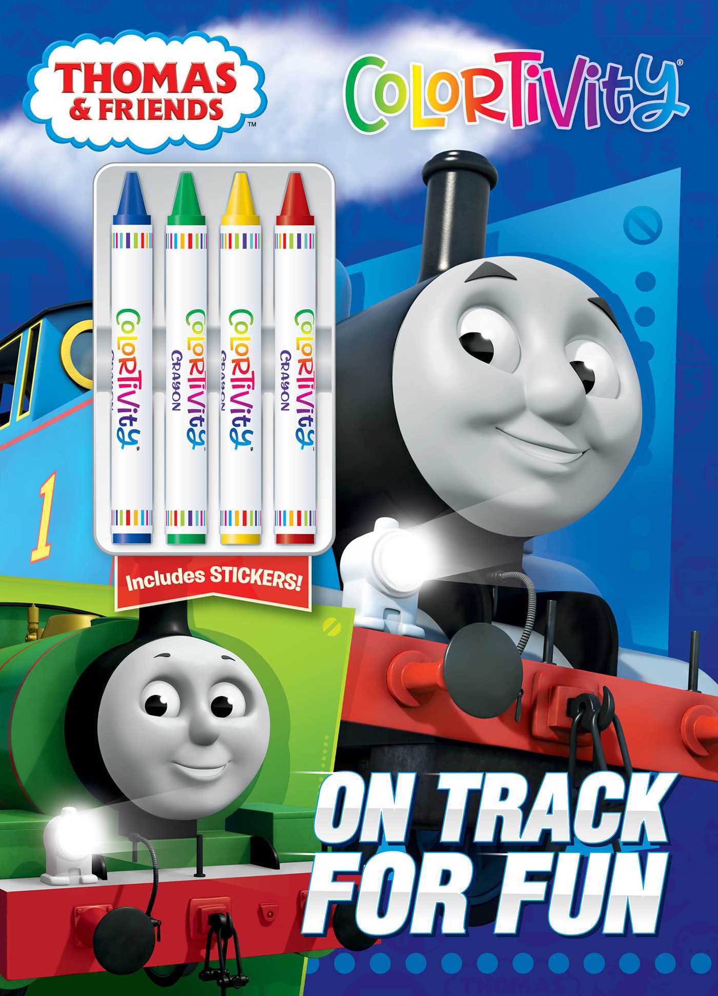 Thomas & Friends: On Track for Fun: Colortivity with Crayons by Editors ...