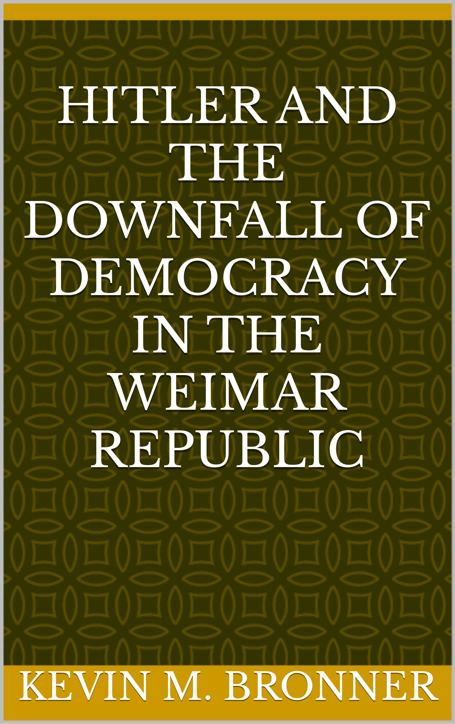 Hitler and The Downfall of Democracy In The Weimar Republic by Kevin M ...