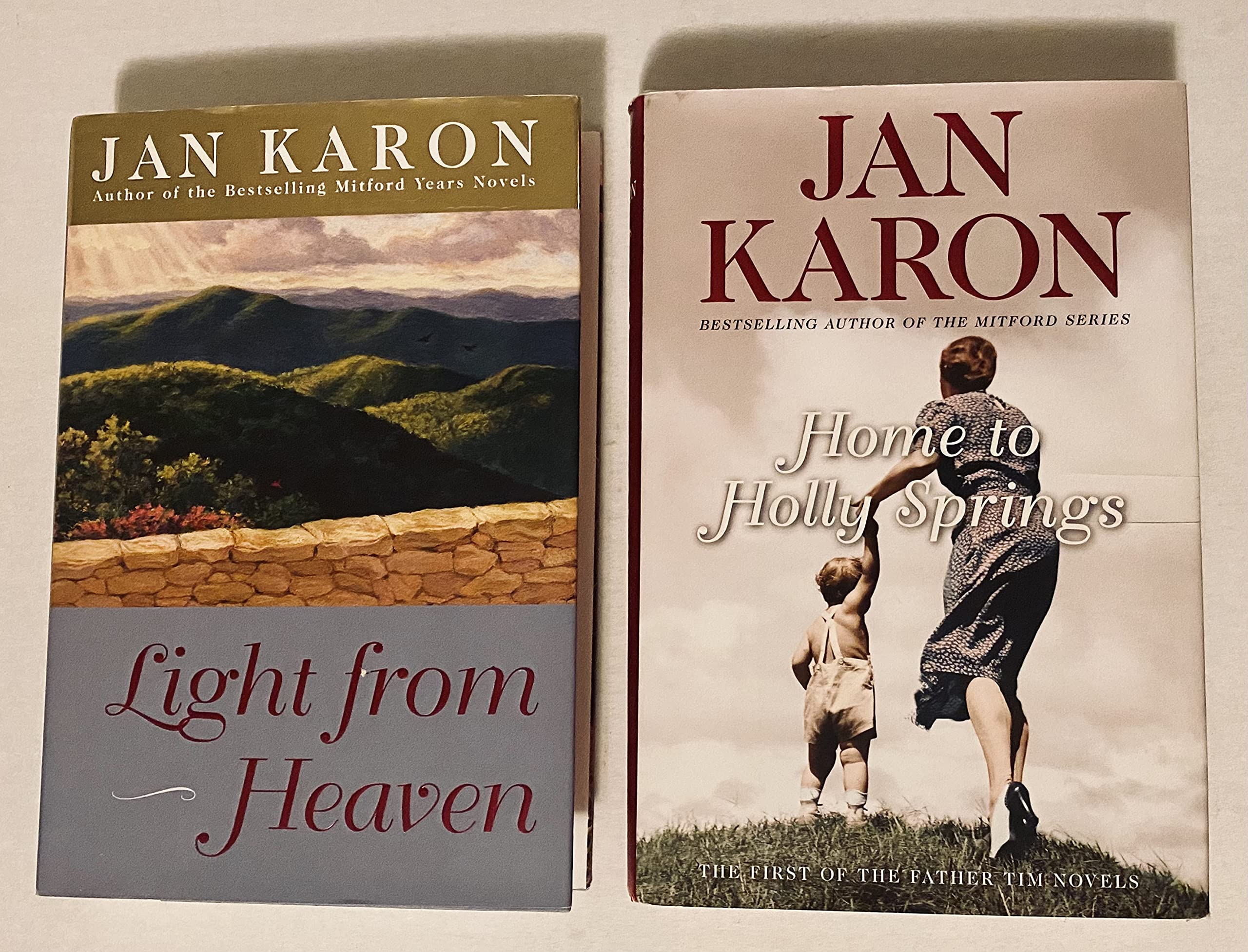 2 Jan Karon Books! 1) Light from Heaven 2) Home to Holly Springs by Jan ...