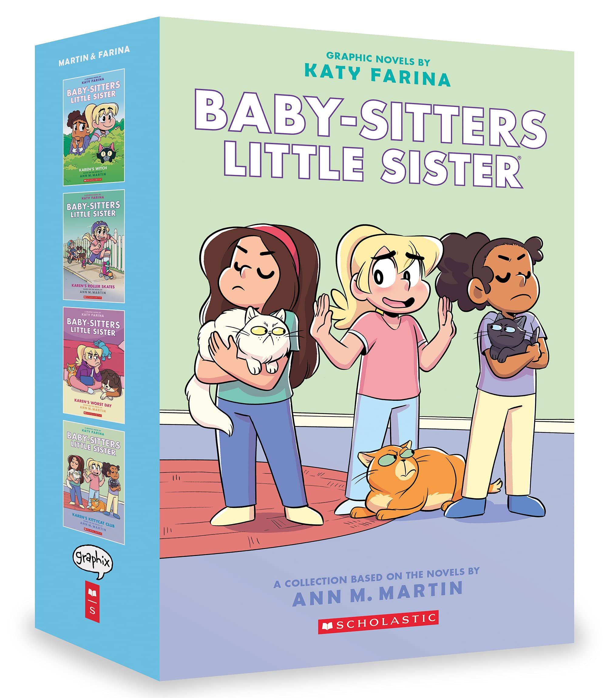 Baby-Sitters Little Sister Graphic Novels Collection (Books: 1-4) by ...