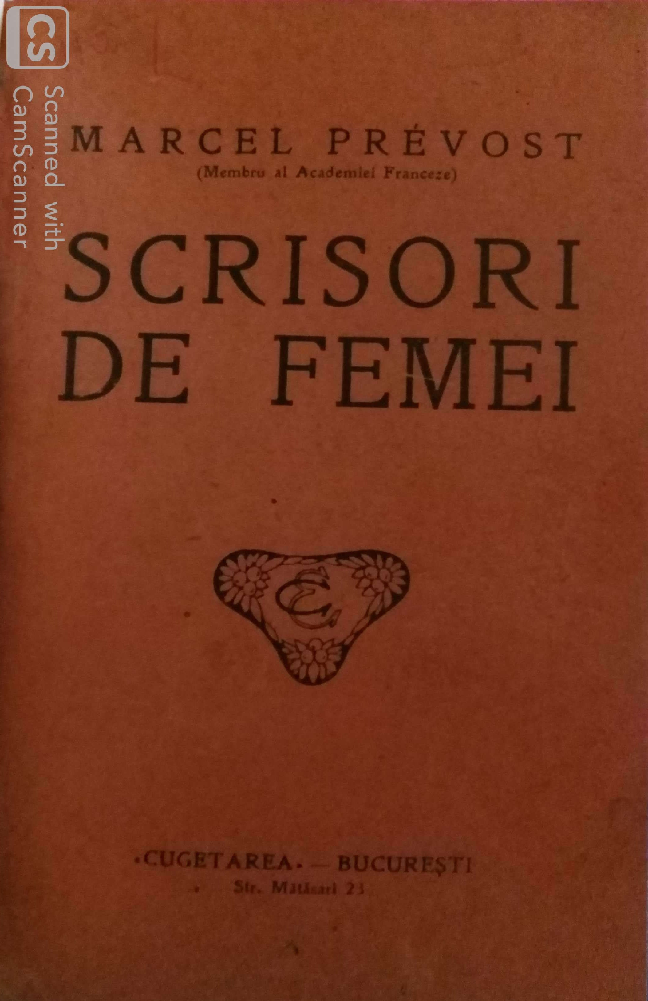 Scrisori de femei by Marcel Prévost | Goodreads