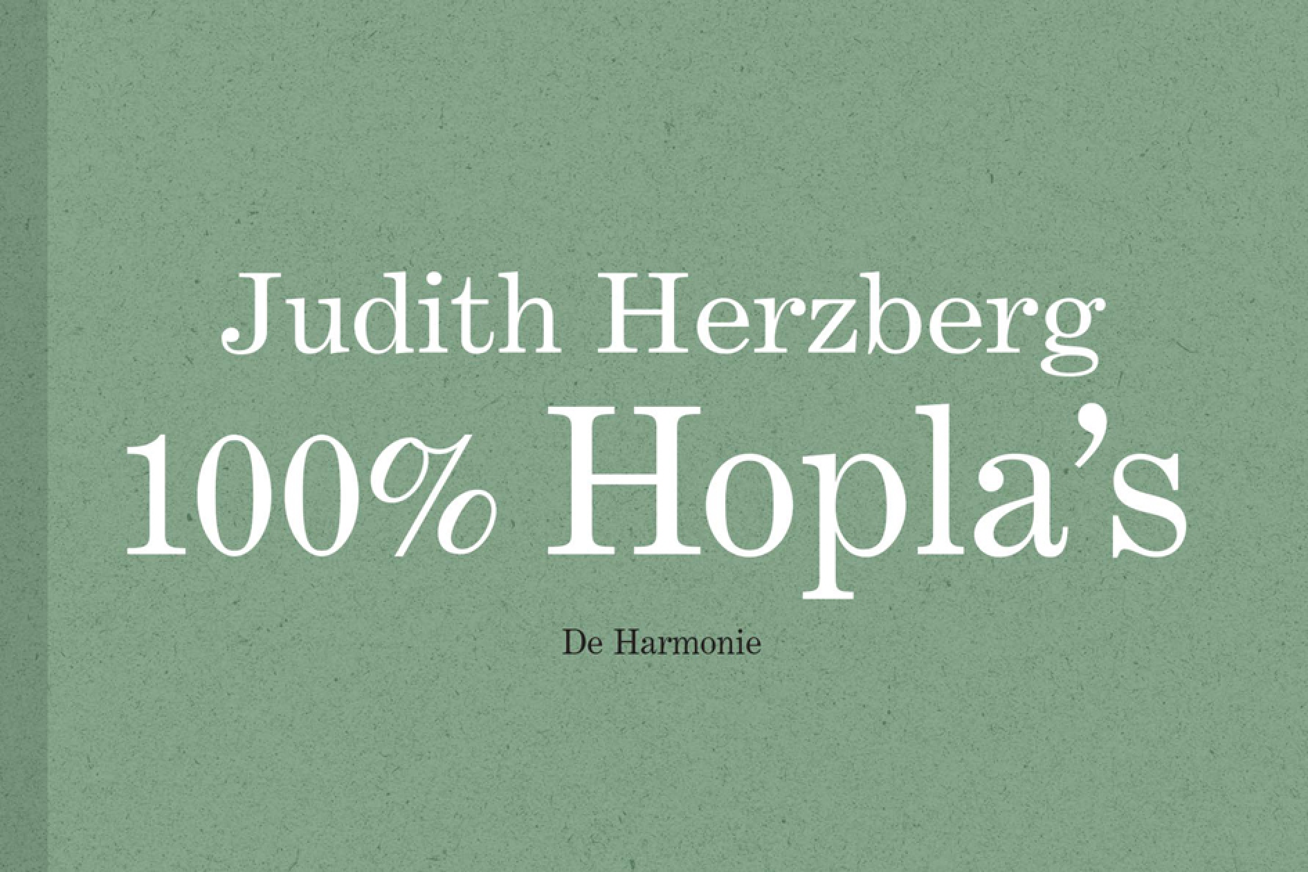 100% Hopla's by Judith Herzberg | Goodreads