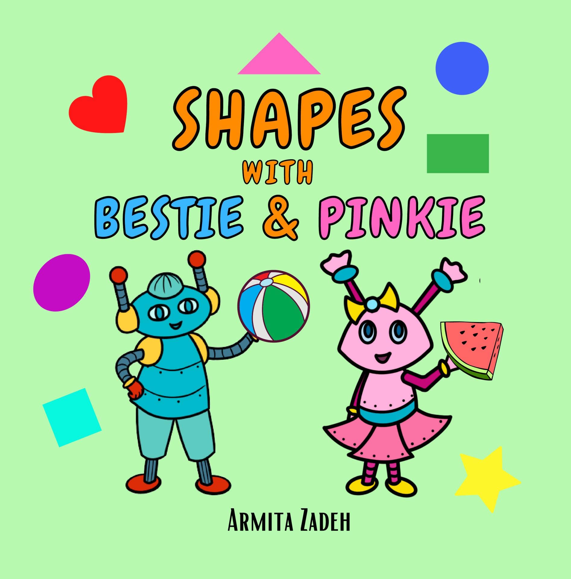 Shapes With Bestie And Pinkie: An Interactive Learning Book For ...