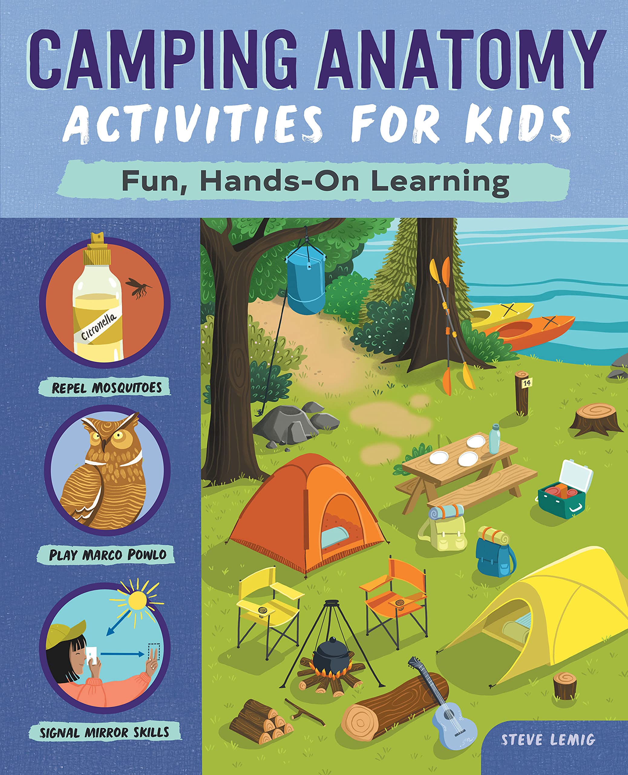 Camping Anatomy Activities for Kids: Fun, Hands-On Learning by Steve ...
