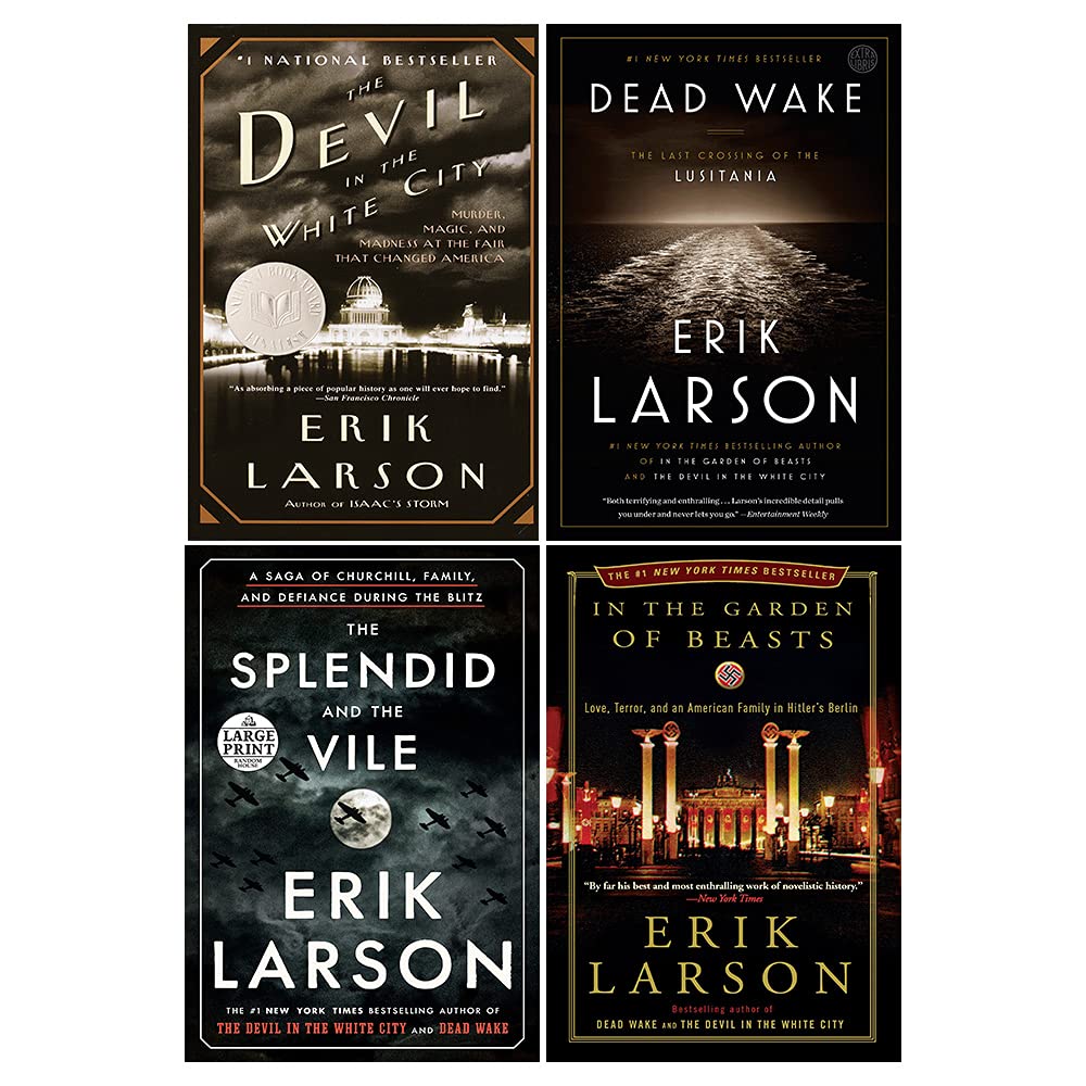 Erik Larson 4 Books Collection Set by Erik Larson | Goodreads