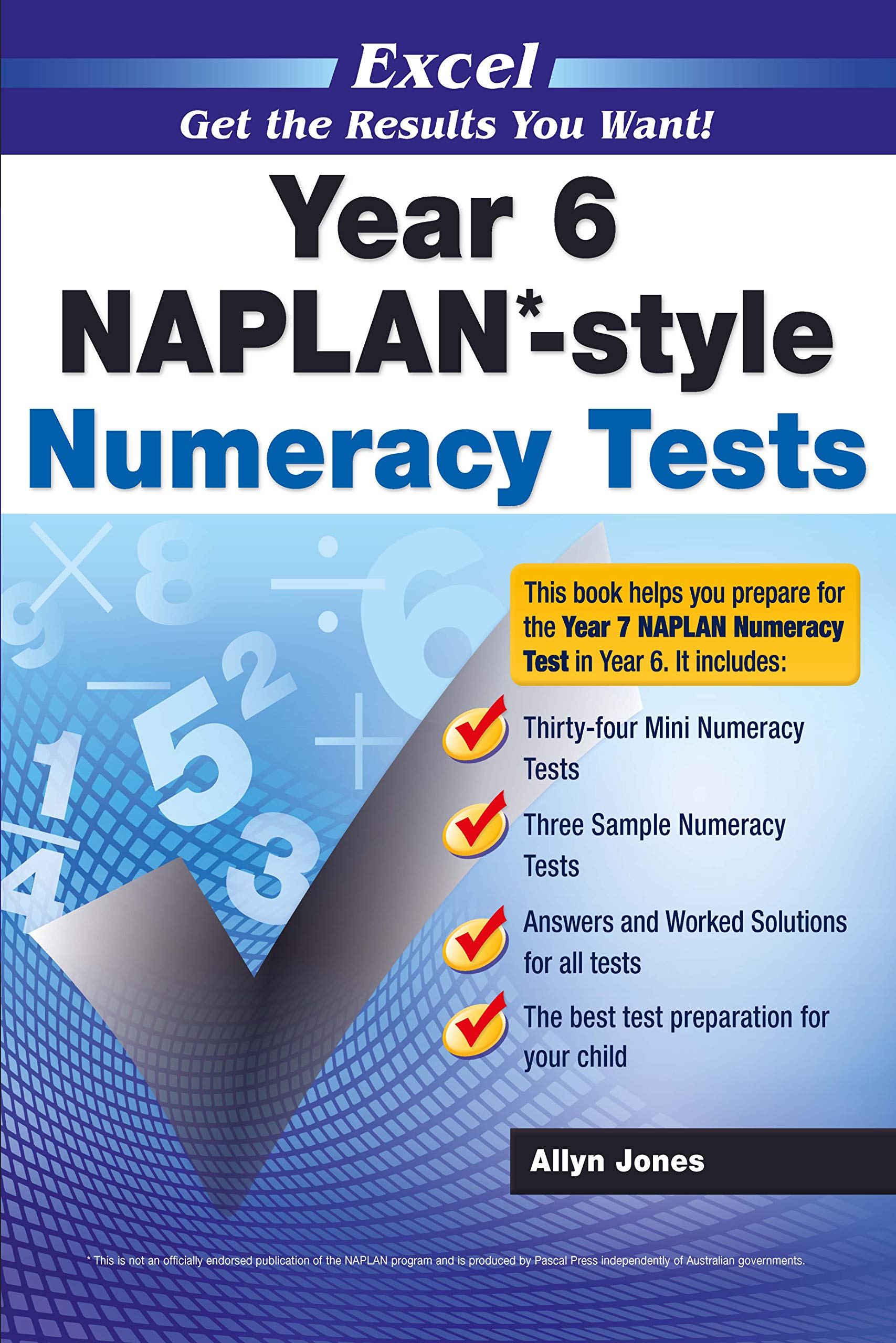 Excel - Year 6 Naplan*-style Numeracy Tests by Allyn Jones | Goodreads