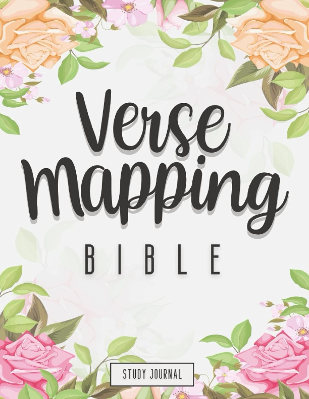 Verse Mapping Bible Study Journal: A Creative Christian Workbook to ...