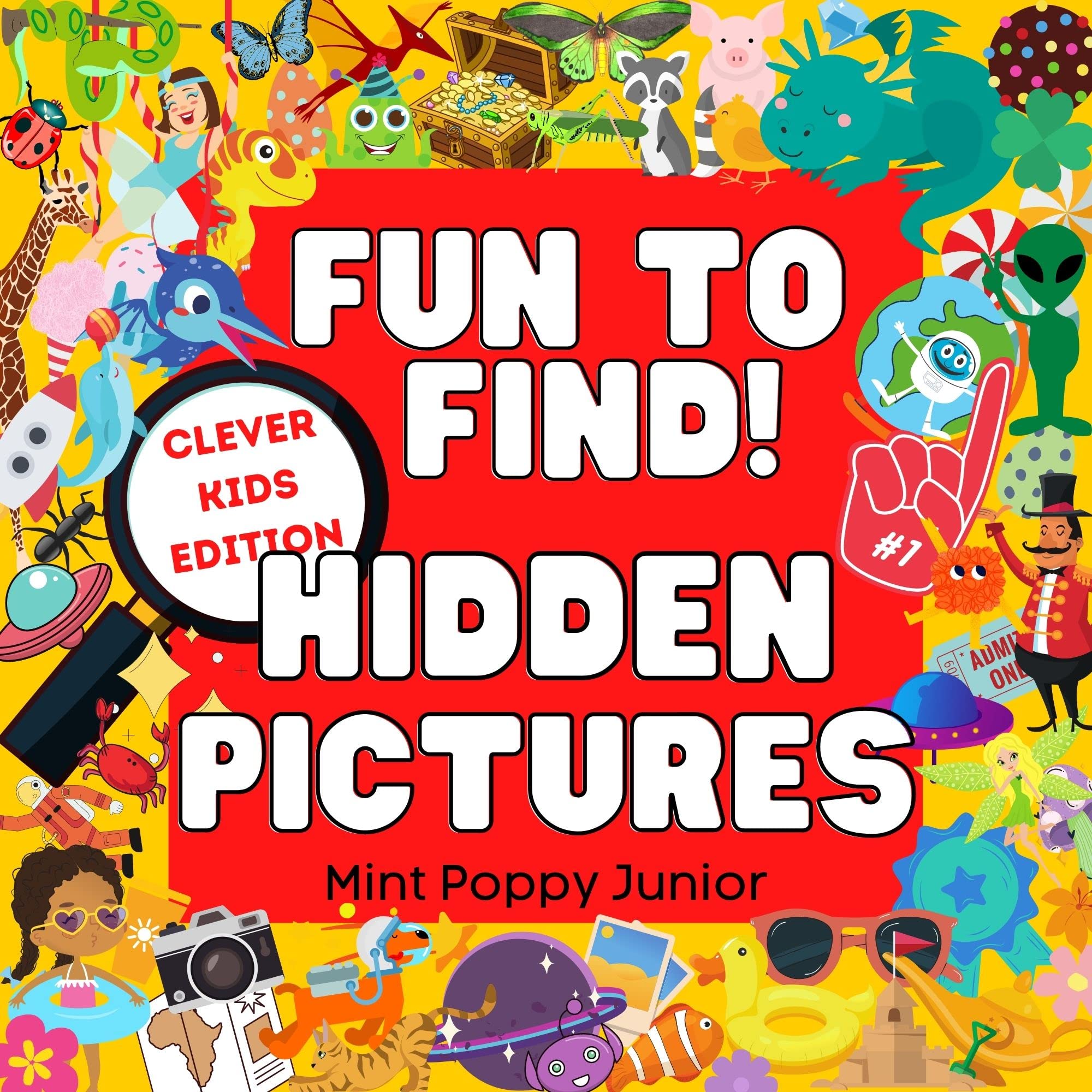 Fun To Find! Hidden Pictures Clever Kids Edition: Seek And Search For ...