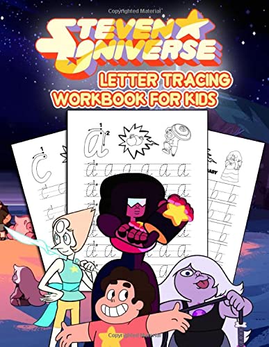 Steven Universe Letters Tracing Workbook: A New Kind Of Letters Tracing ...