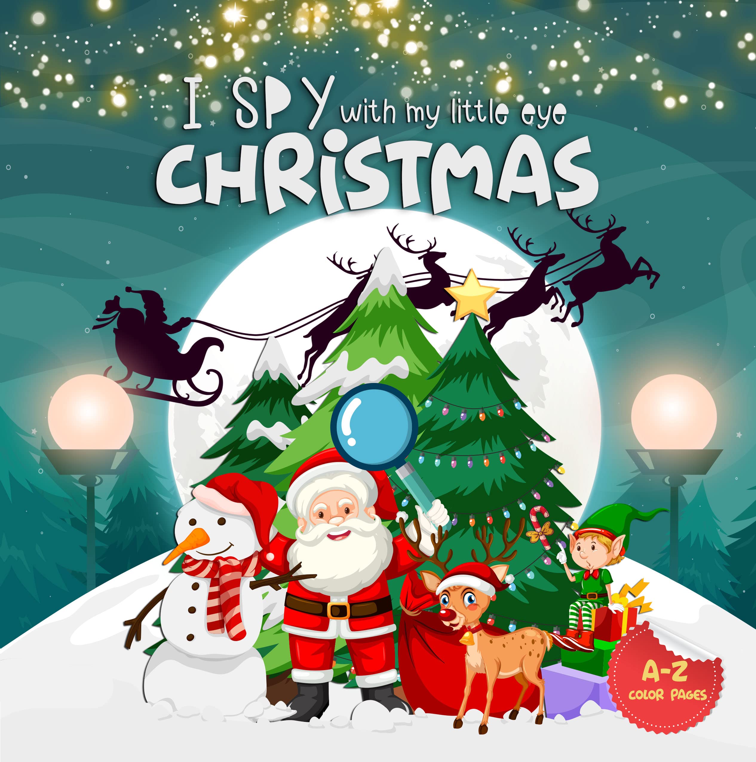I Spy With My Little Eye Christmas: I SPY Christmas book for kids ages ...