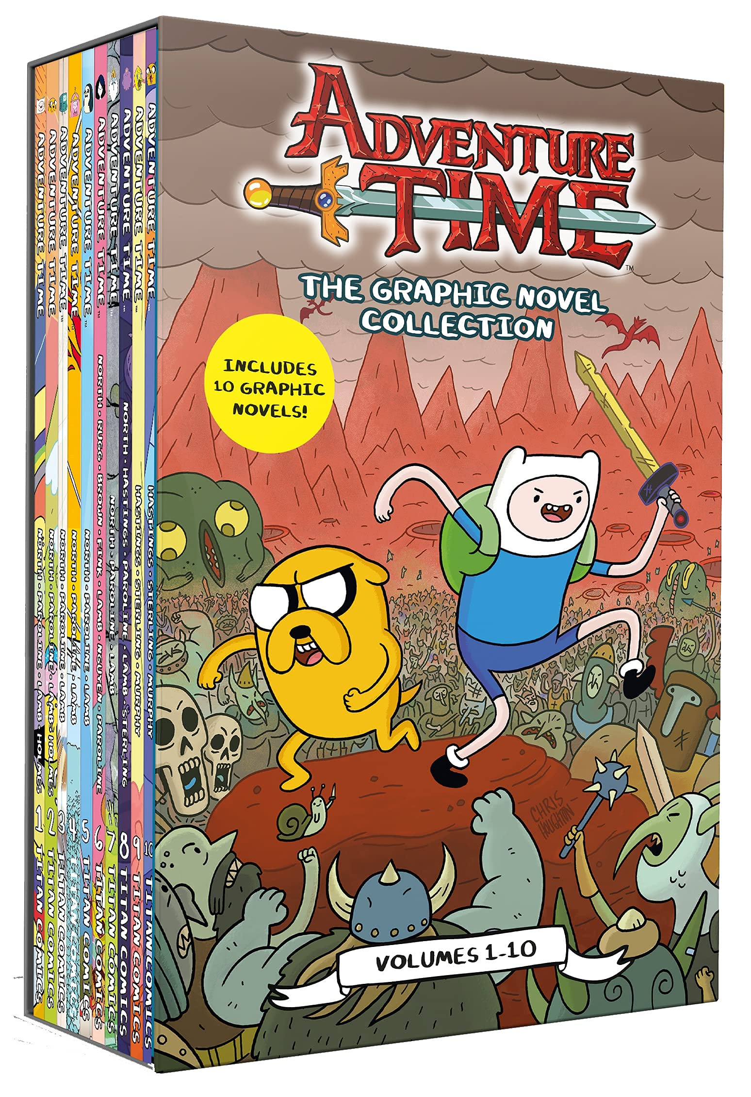 Adventure Time: The Graphic Novel Collection, Volumes 1-10 by Ryan ...