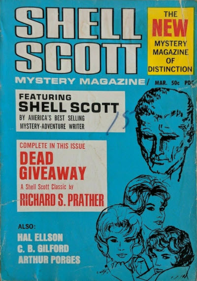 Shell Scott Mystery Magazine, Volume 1, Issue 2, March 1966 by Cylvia ...