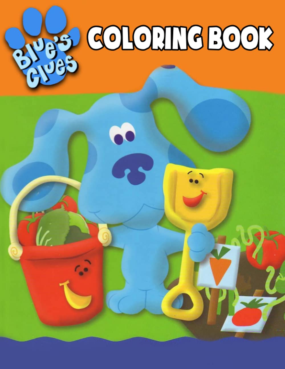 Blue’s Clues Coloring Book: A Fabulous Coloring Book For Kids And ...