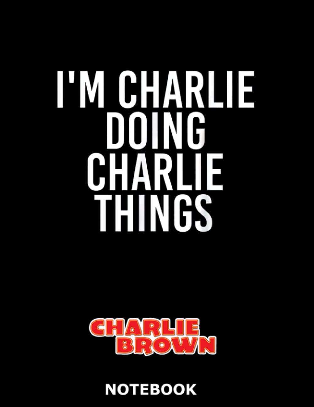 Charlie Brown Notebook: Charlie Brown Composition Notebook - College ...