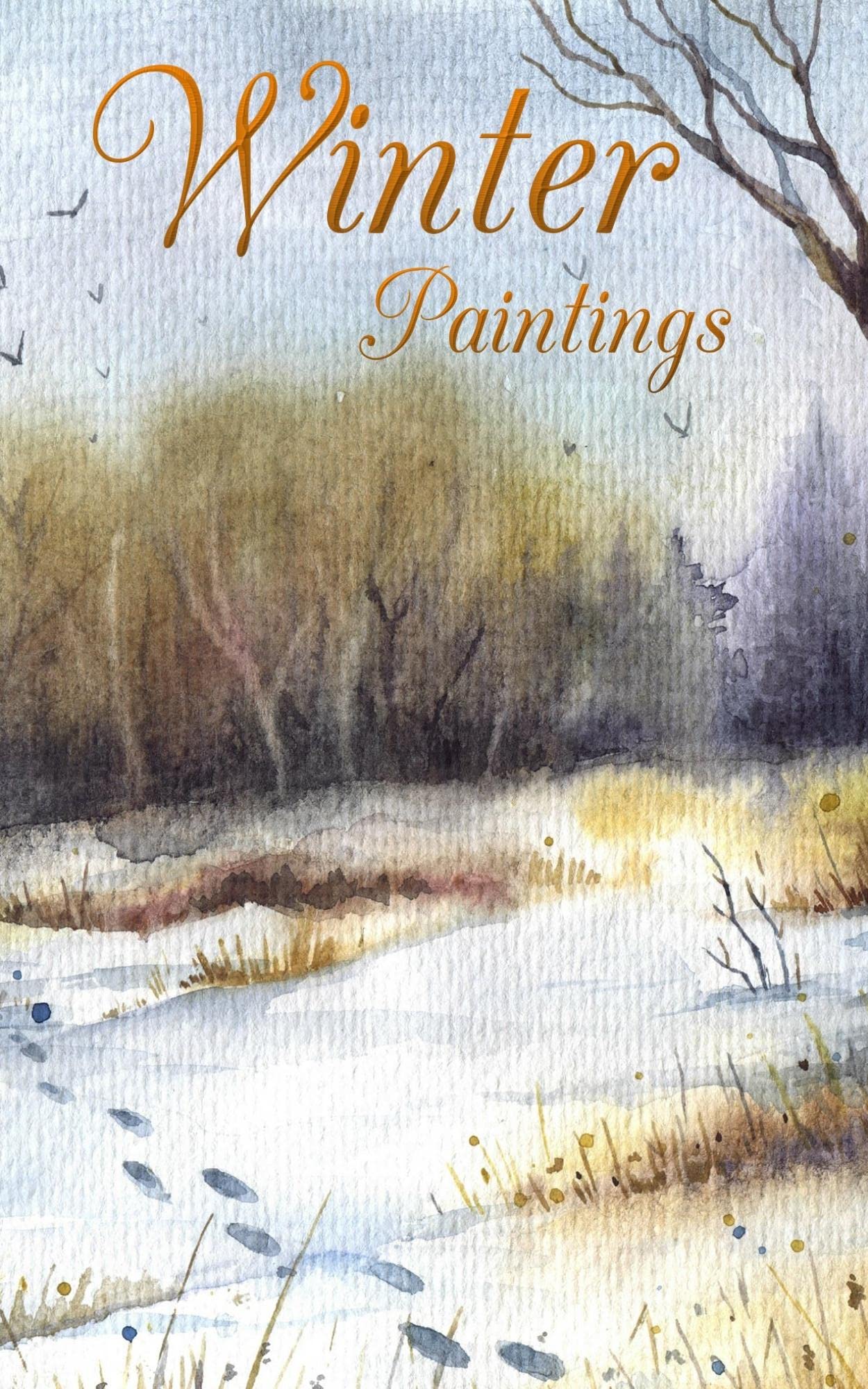 Picture Book Of Winter Paintings: 100 high quality hand drawn / hand ...