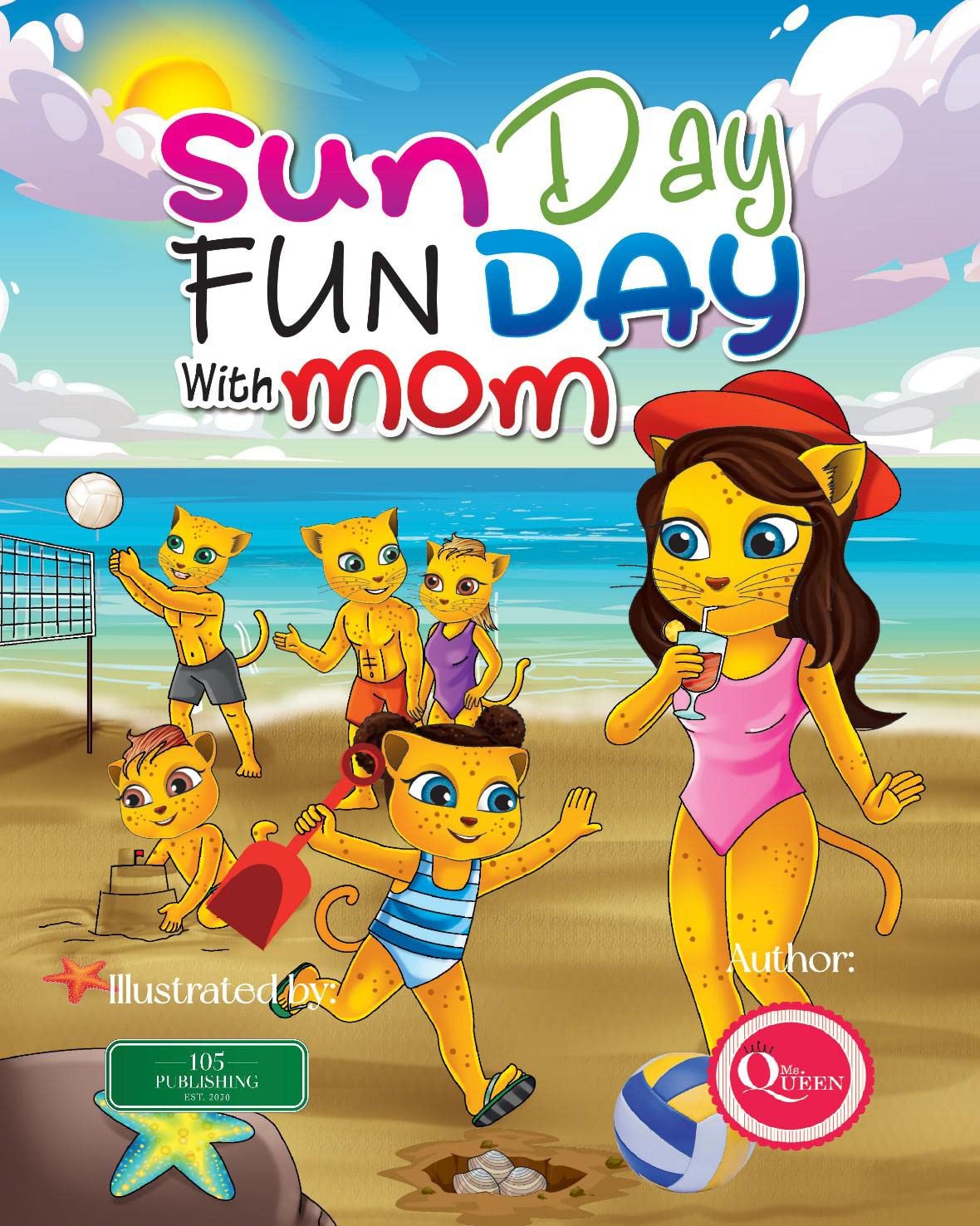 Sun Day Fun Day with Mom: Bedtime Beginner Reader Adventure Story Book ...