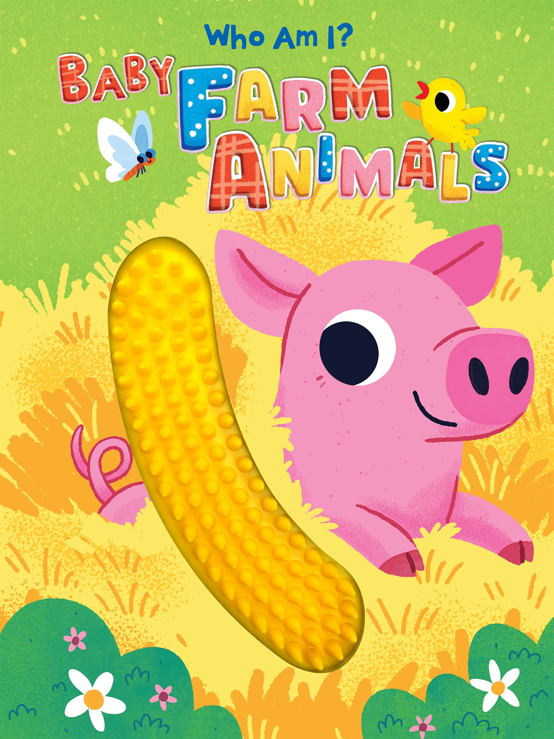 Baby Farm Animals - Silicone Touch and Feel Board Book - Sensory Board ...