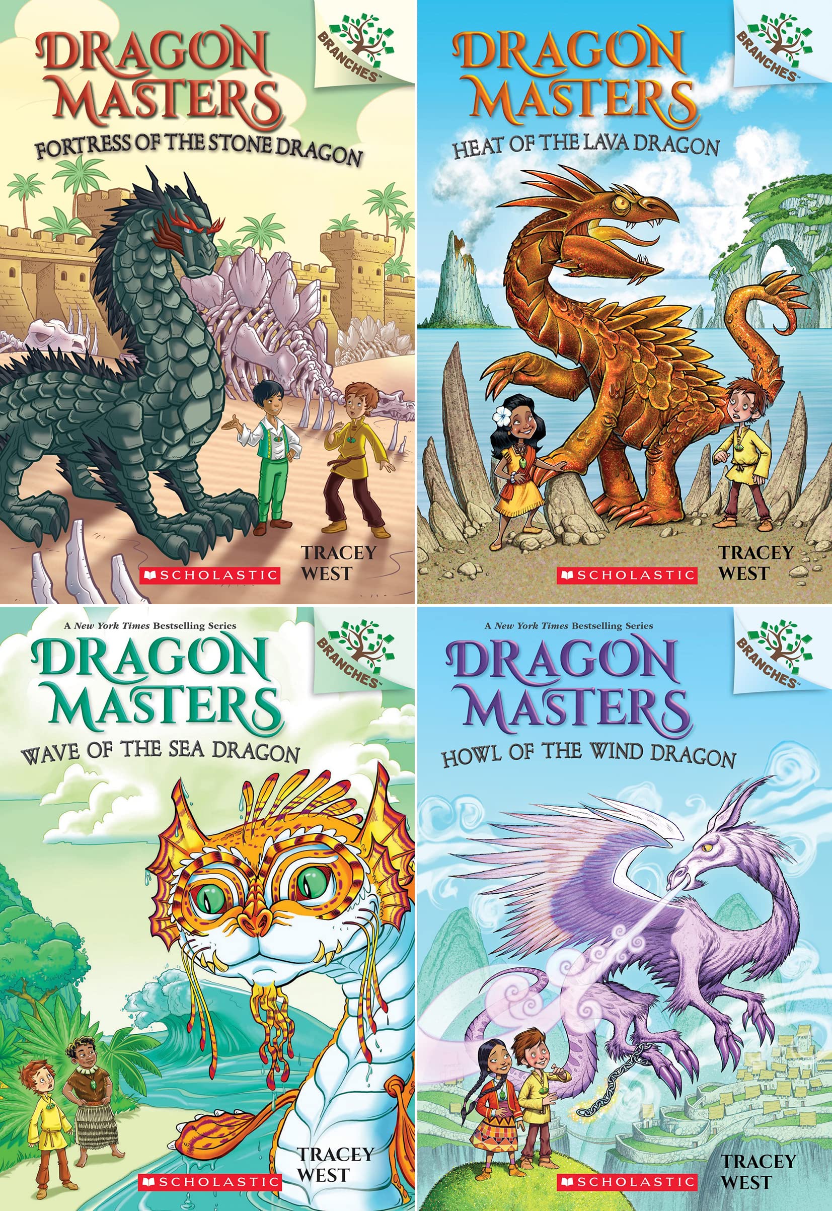 Dragon Masters Series Collection Set (Books 17 - 20) by Tracey West | Goodreads