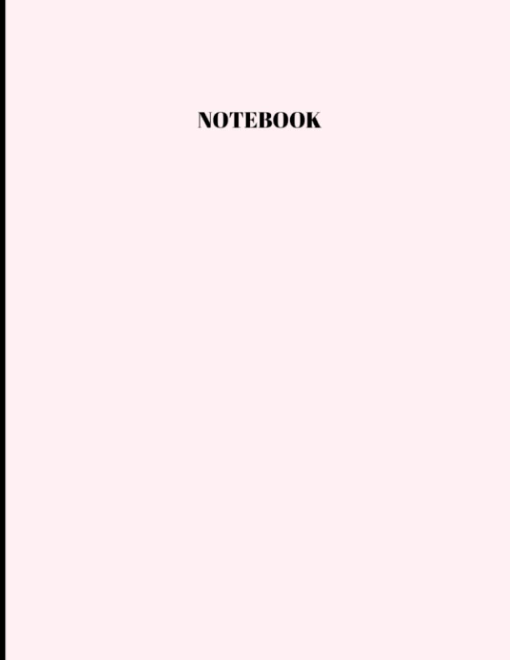 Notebook: Light Pink Composition Notebook Journal - College Ruled 110 ...