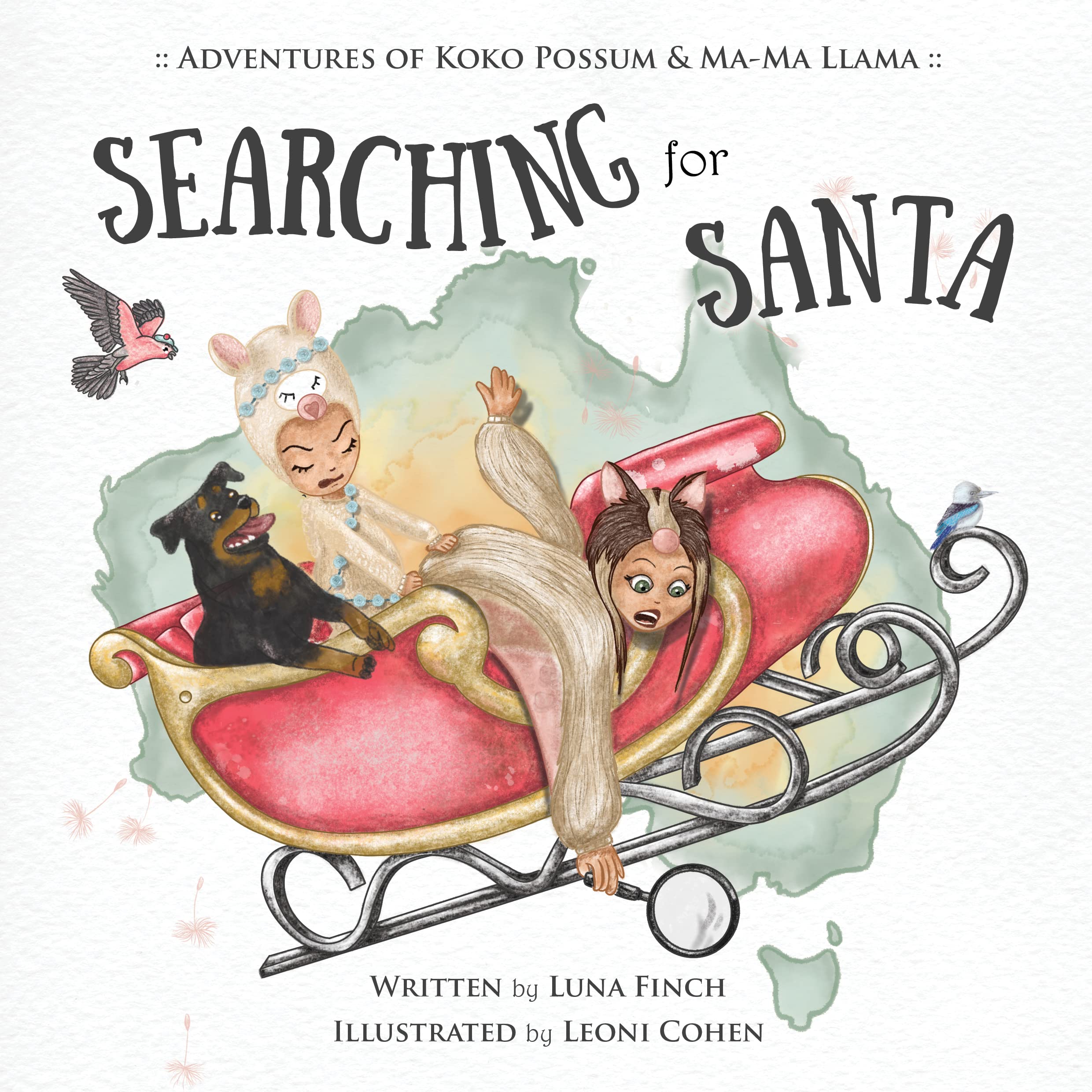 Searching for Santa: Adventures of Koko Possum and Ma-Ma Llama by Luna ...