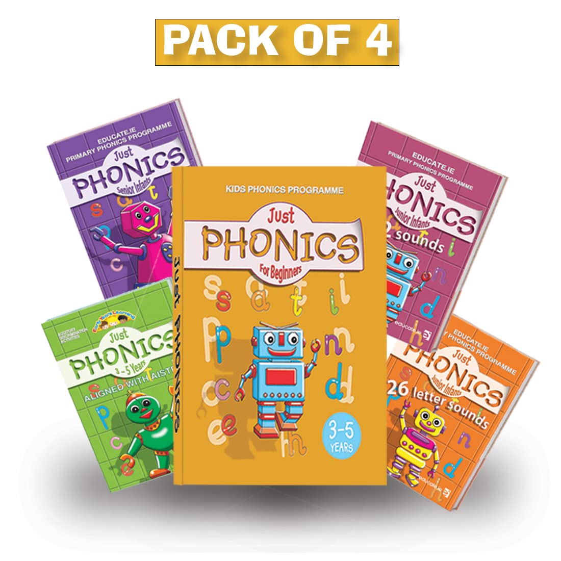 Just Phonics For Beginners, Kids Phonics Programme, Phonics Kids books ...