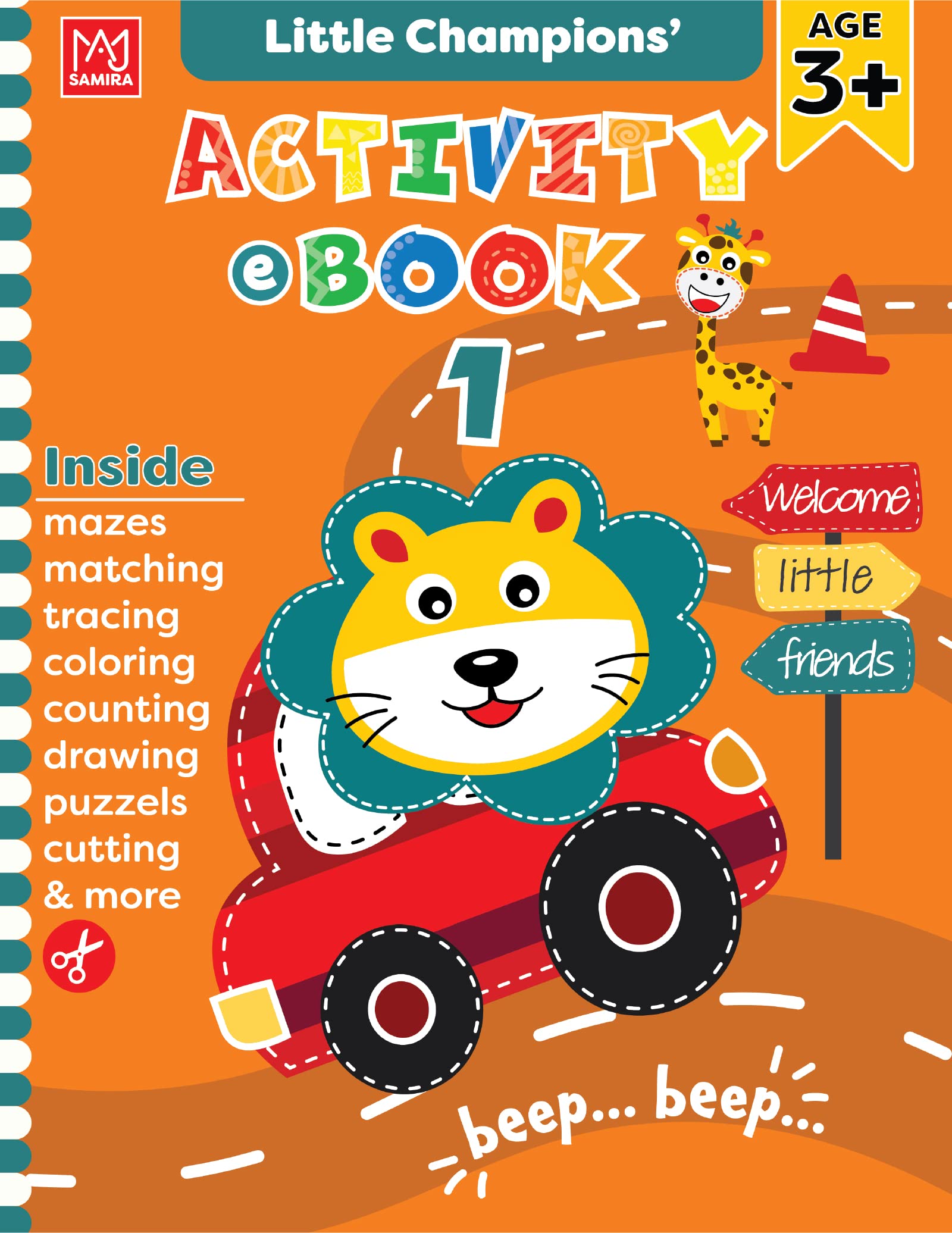 Little Champions' Activity eBook 1 (Age 3+): mazes matching tracing ...