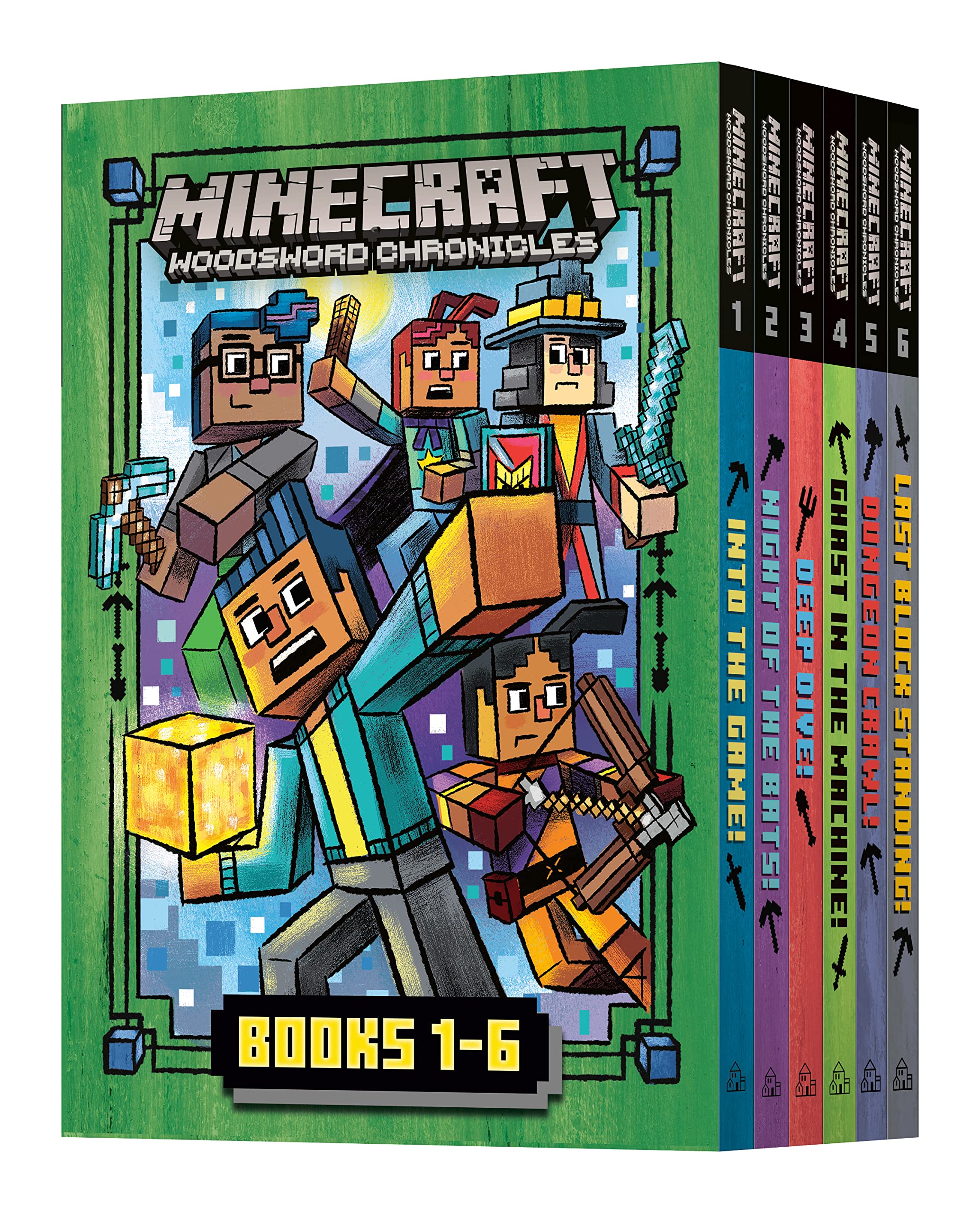 Minecraft Woodsword Chronicles: The Complete Series: Books 1-6 by Nick ...