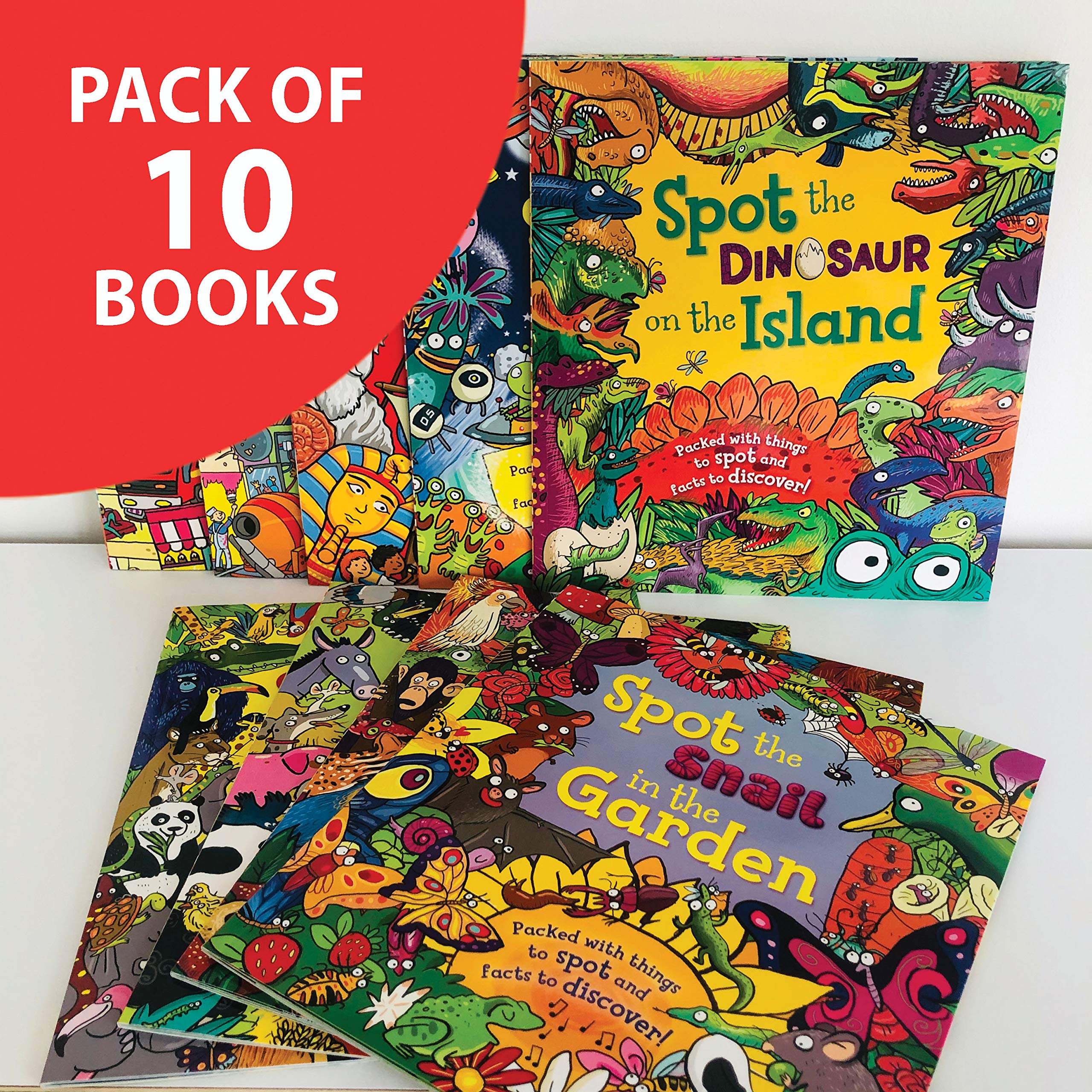 Spot the... (pack of 10 books): Packed with things to spot and facts to ...