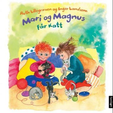 Mari og Magnus får katt by Ruth Lillegraven | Goodreads