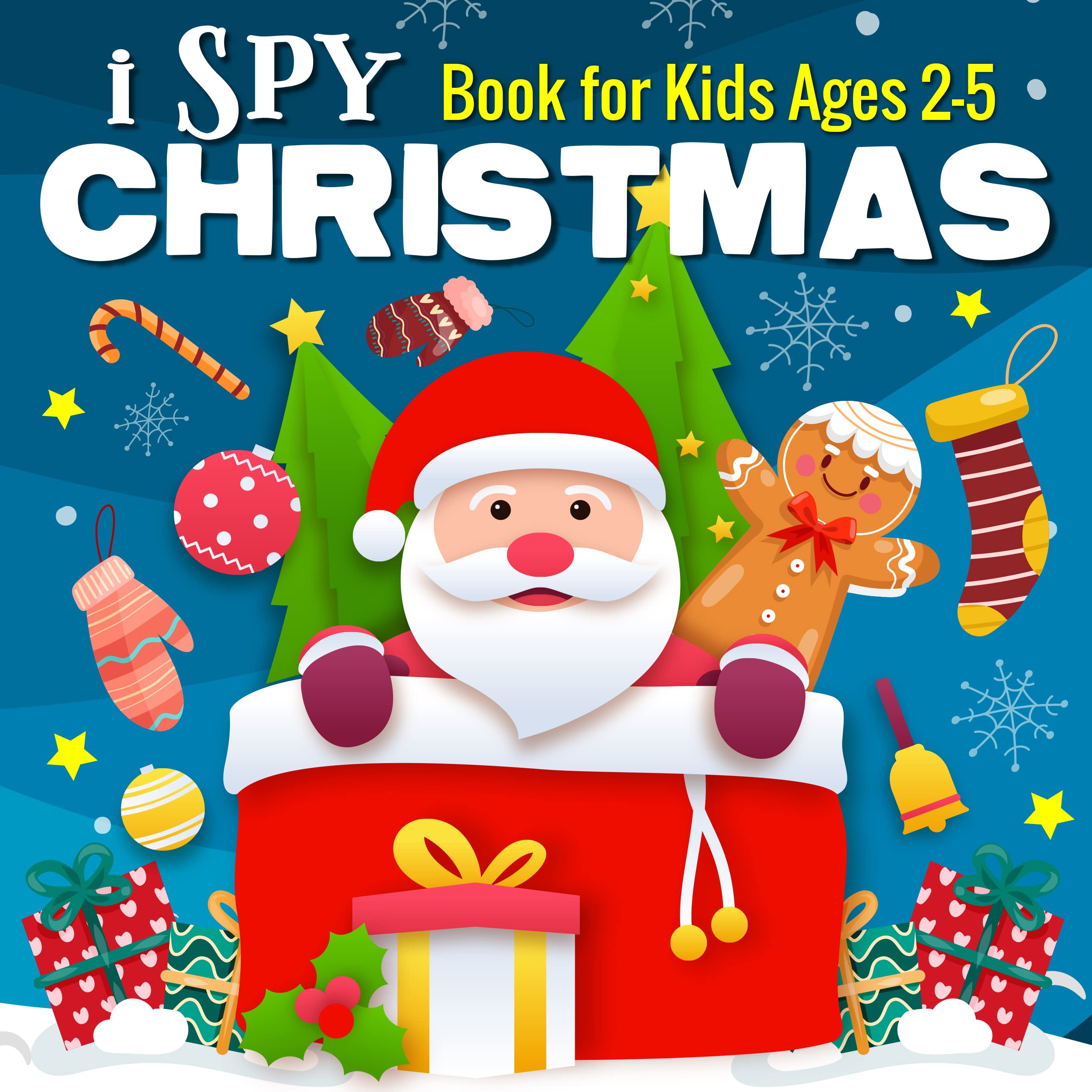 I Spy Christmas Book for Kids: A Fun Xmas Guessing Game, Colorful Eye ...
