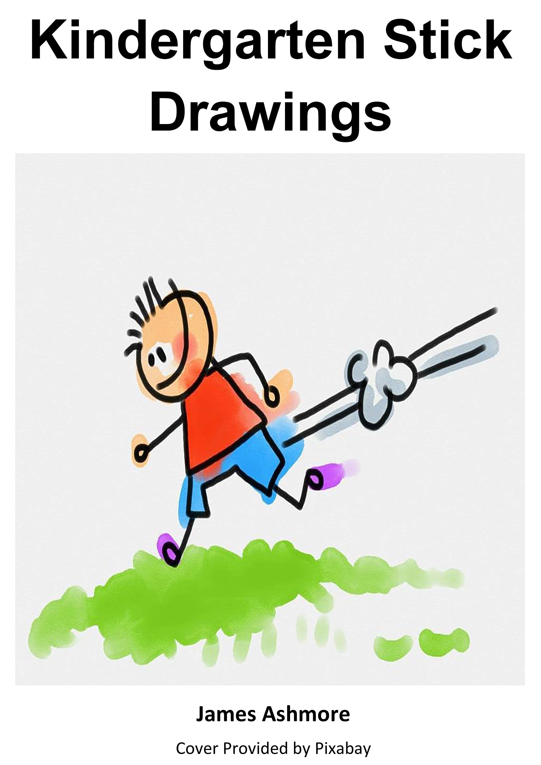 Kindergarten Stick Drawings: Kindergarten books, Preschool books ...
