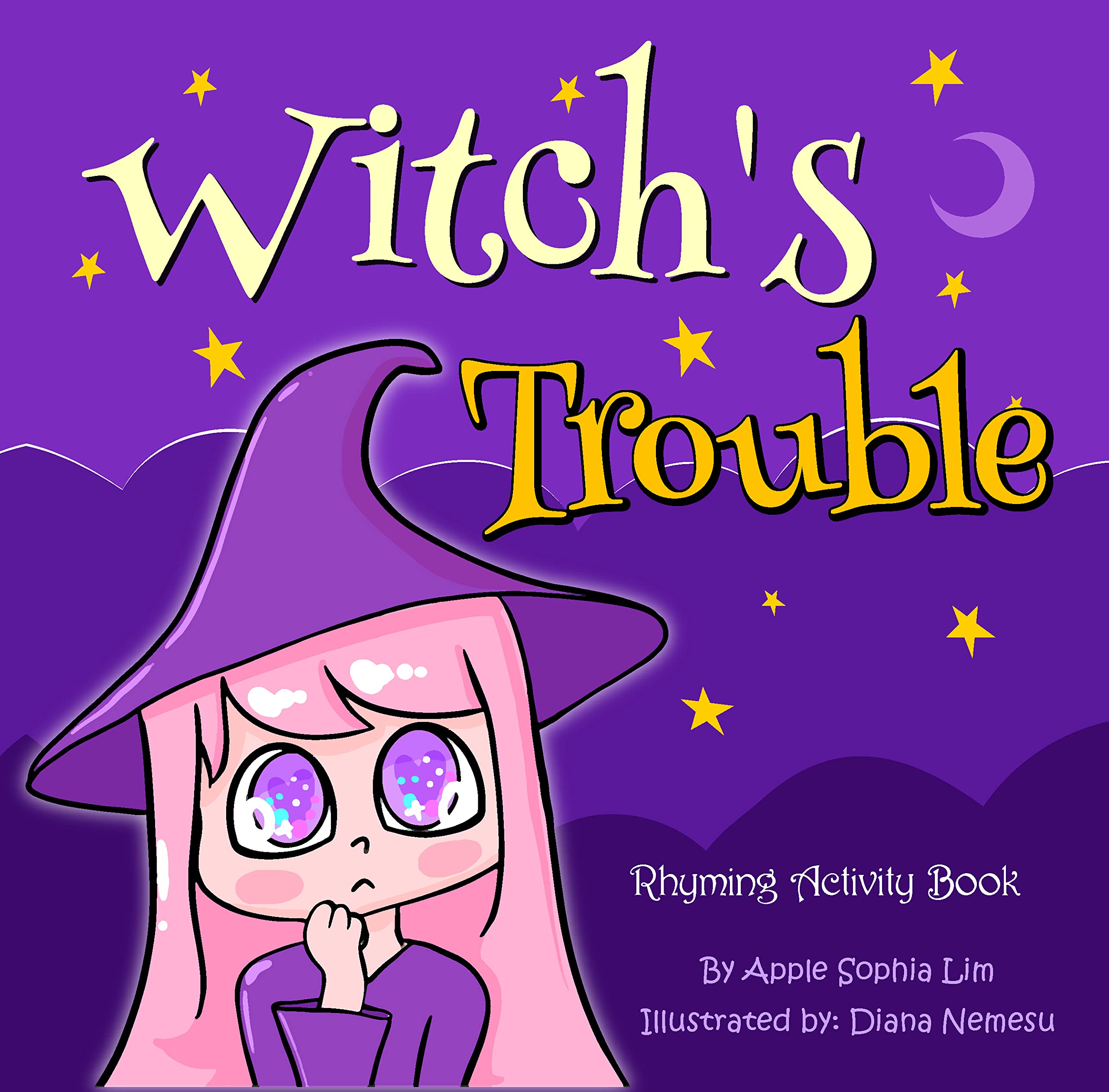 Witch's Trouble: A Cute Picture Book That Little Girls Will Love ...