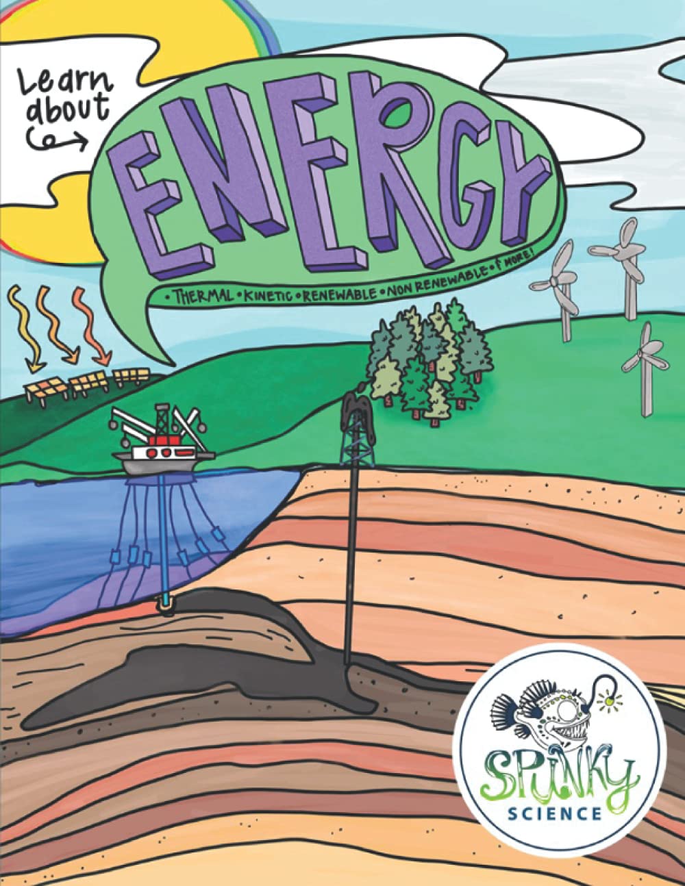 Learn about Energy: Spunky Science Coloring Book by Morgan Saied ...