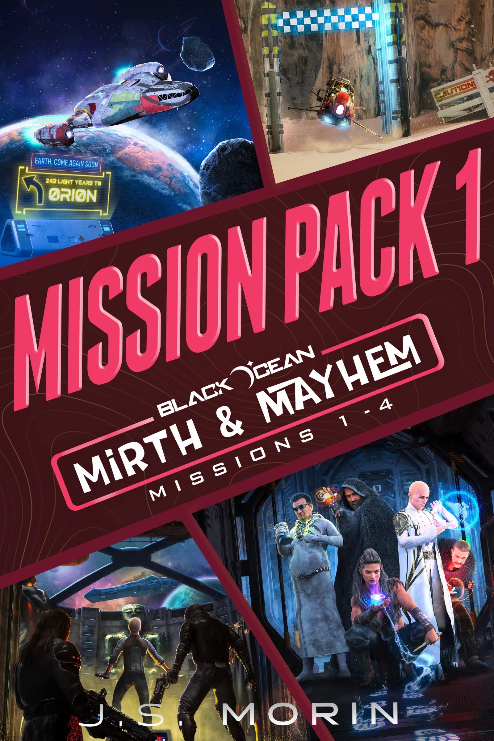 Mirth & Mayhem Mission Pack 1: Missions 1-4 by J.S. Morin | Goodreads