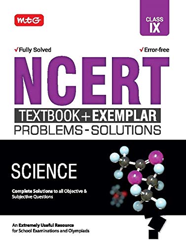 NCERT Text Book+Exemplar Problems-Solutions Science Class 9 by MTG ...