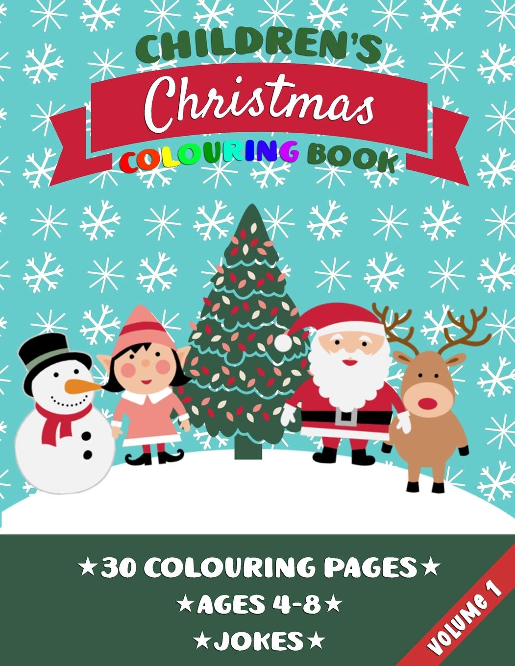 Children s Christmas Colouring Book 30 Christmas Illustrations For Children s Christmas Colouring Book 30 Christmas Illustrations For