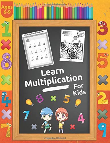 Learn Multiplication For Kids: Multiplication Workbook Grade 2, Grade 3 ...