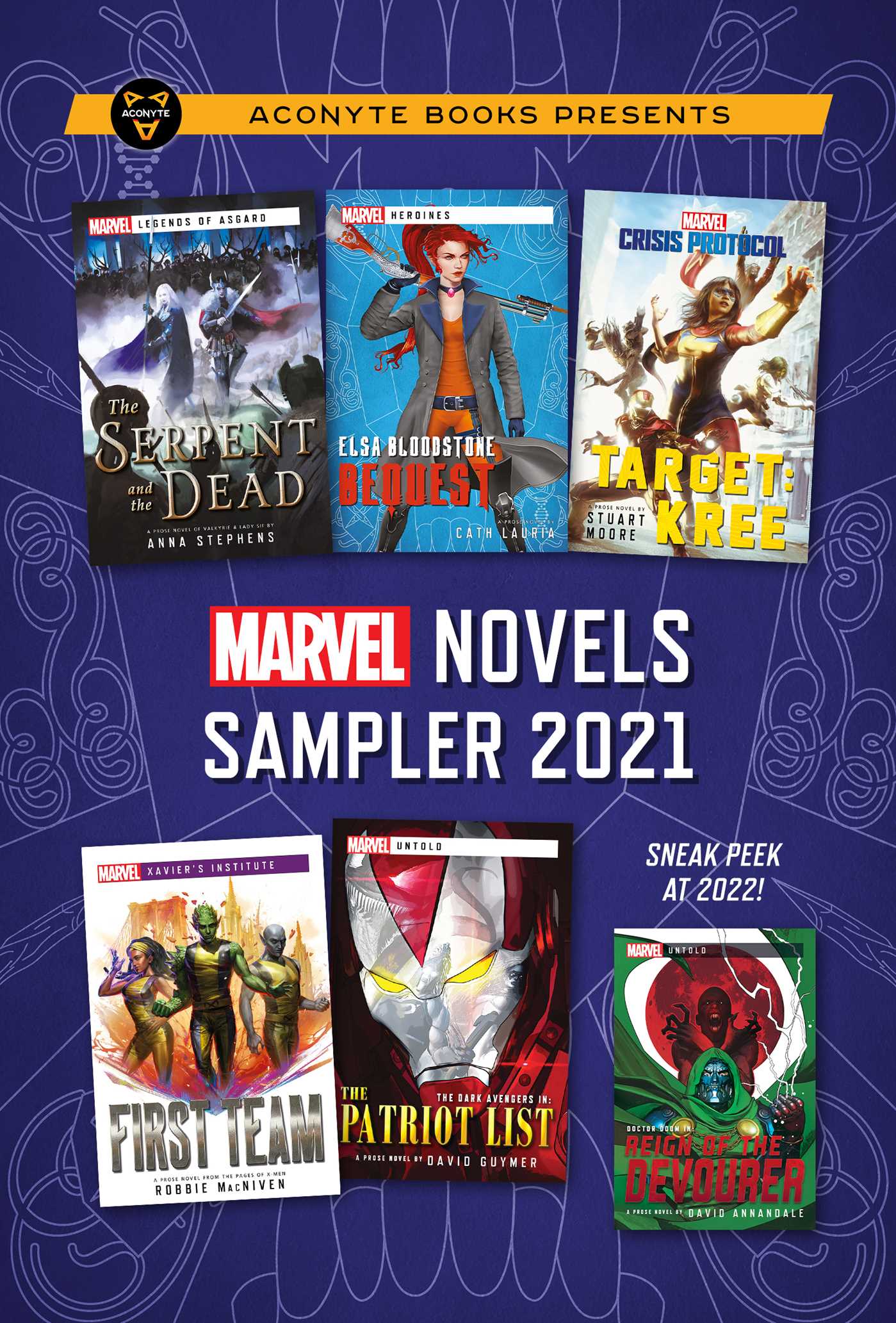 Marvel Novels Sampler 2021: A Marvel Prose Chapter Sampler by Anna ...