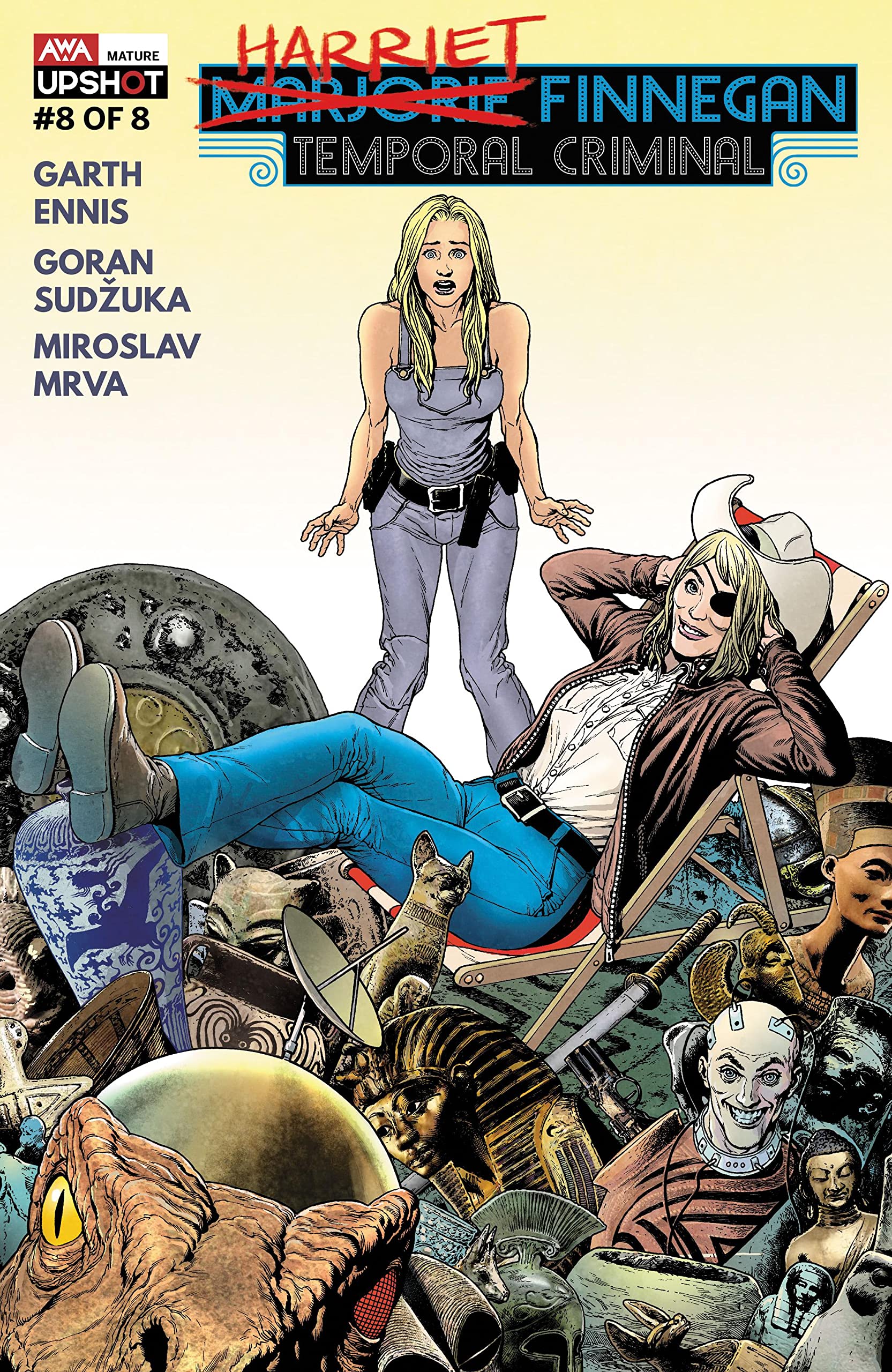 Marjorie Finnegan, Temporal Criminal #8 by Garth Ennis | Goodreads