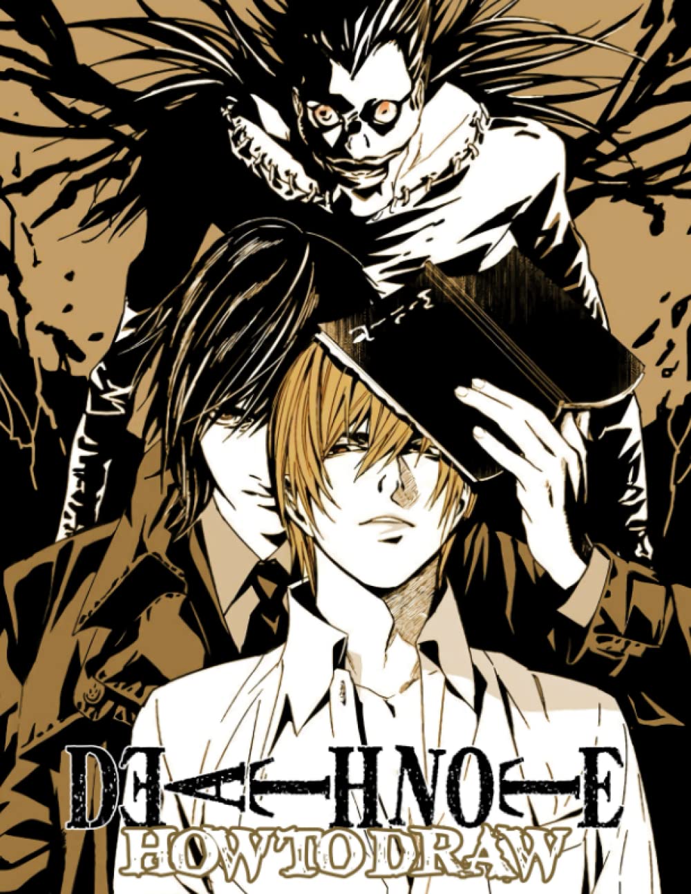 How To Draw Death Note: Learn To Draw Step By Step Death Note Manga ...