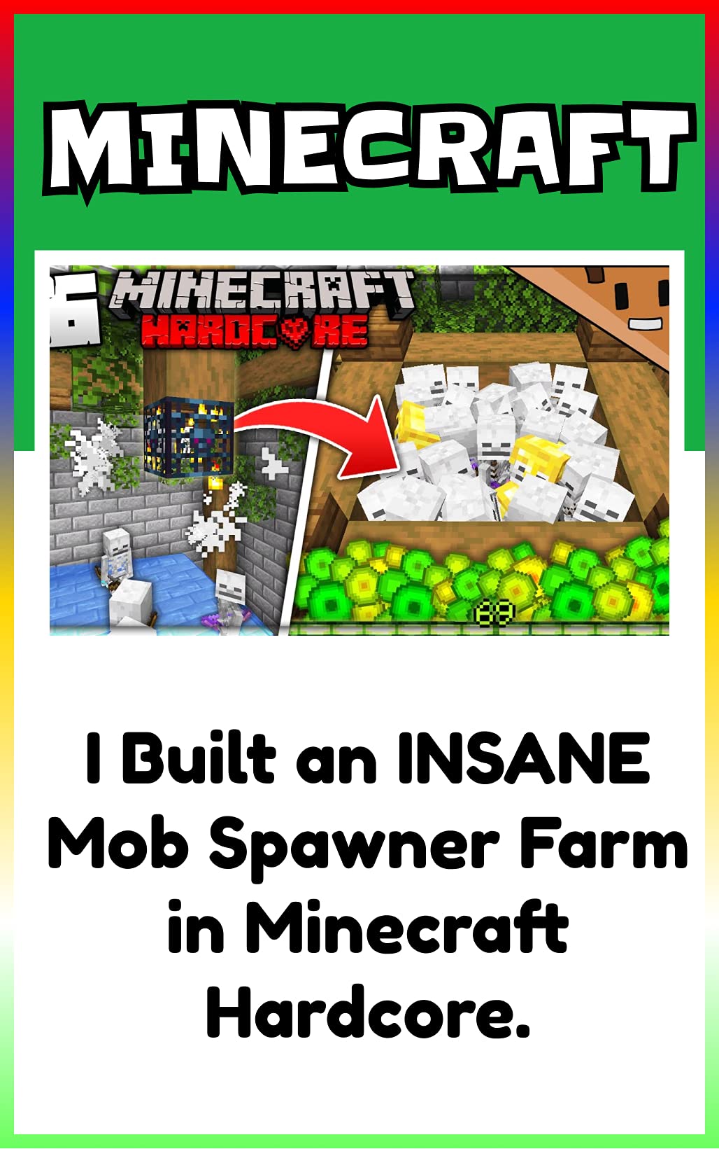 Minecraft Survived: I Built an INSANE Mob Spawner Farm in Minecraft Hardcore. by Mery Kary ...