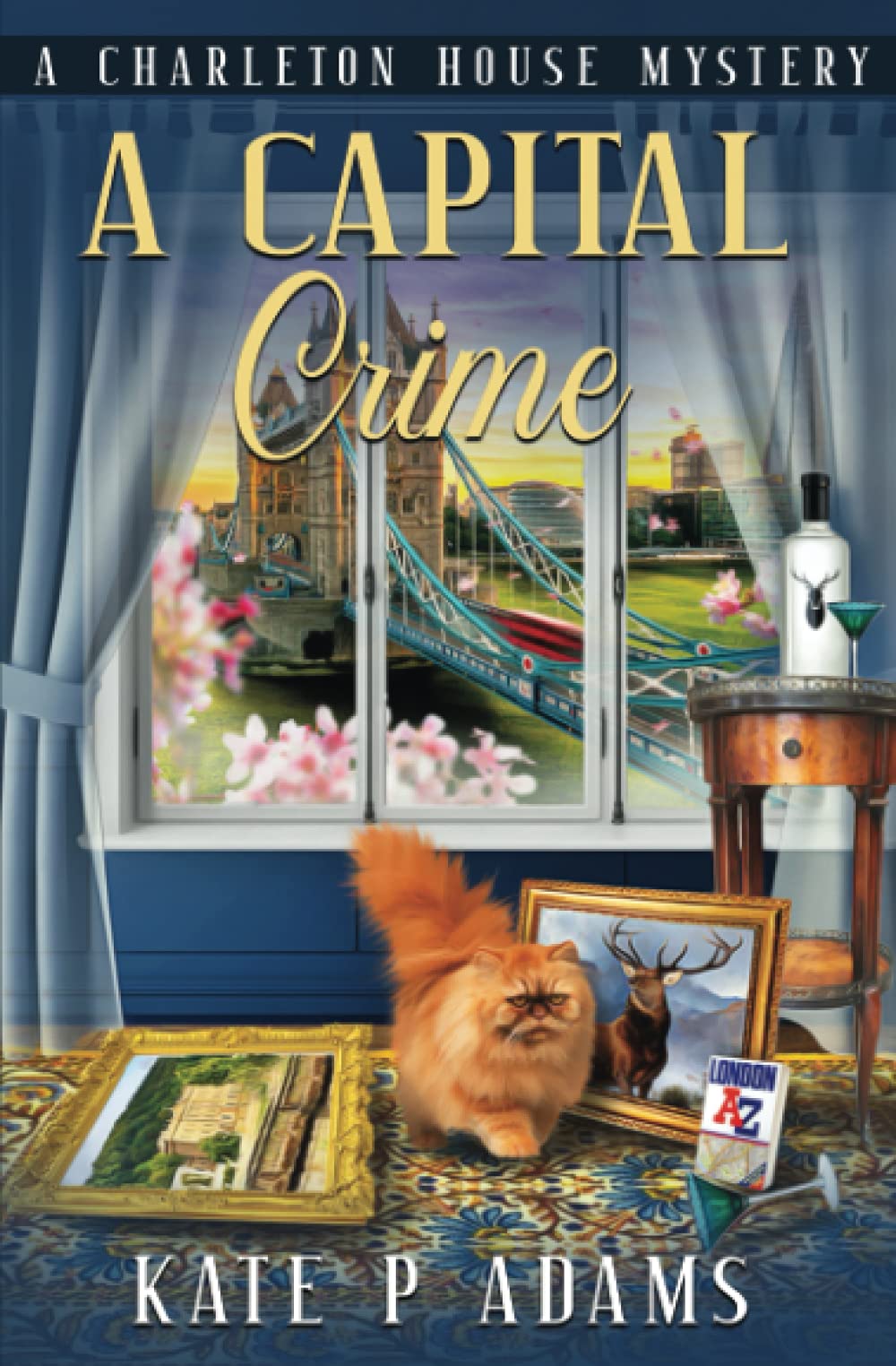 A Capital Crime: An English Cozy Mystery by Kate P. Adams | Goodreads