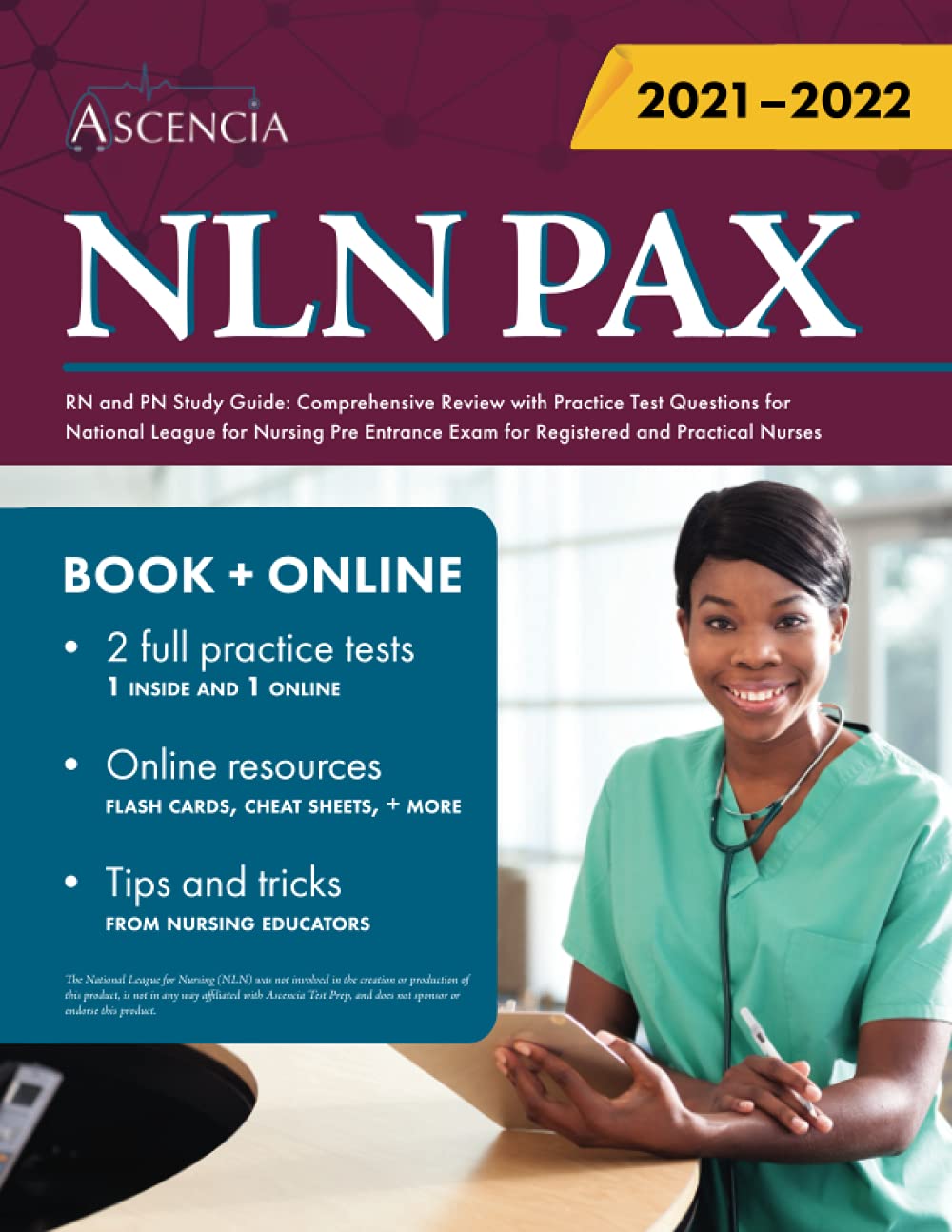 NLN PAX RN and PN Study Guide: Comprehensive Review with Practice Test ...