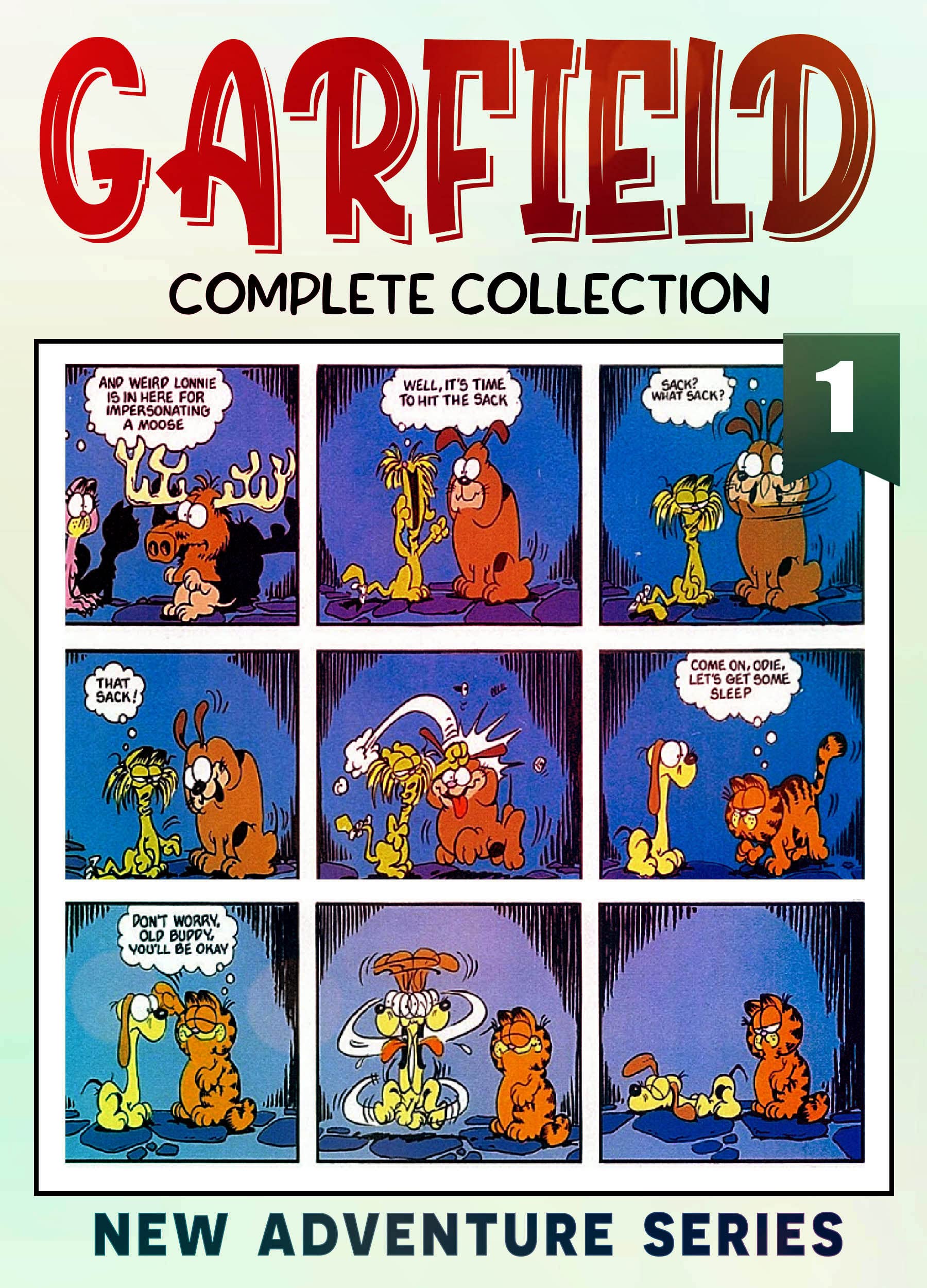 Classic-Garfield-Cat-Comedy: Collection 1 - Classic Cat Cartoon Fat ...