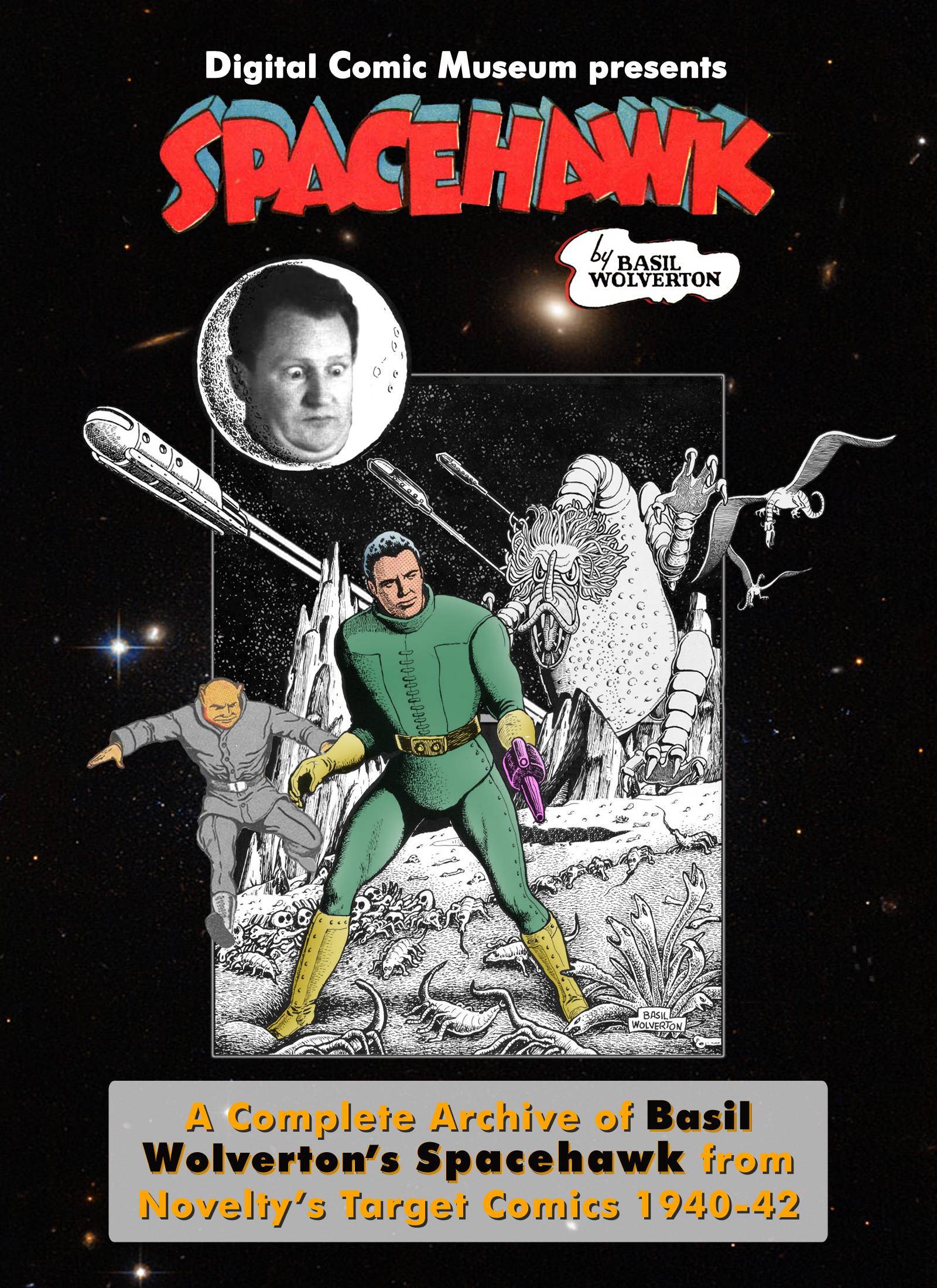 Spacehawk: The Complete Collection Part 1 by Basil Wolverton | Goodreads