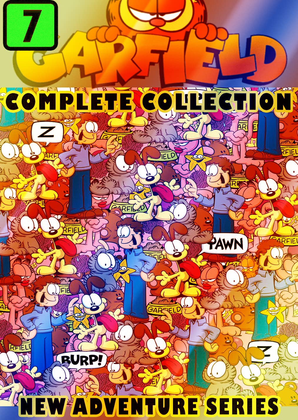 Classic-Garfield-Comedy-Cat: Collection 7 - Classic Cat Cartoon Lazy ...